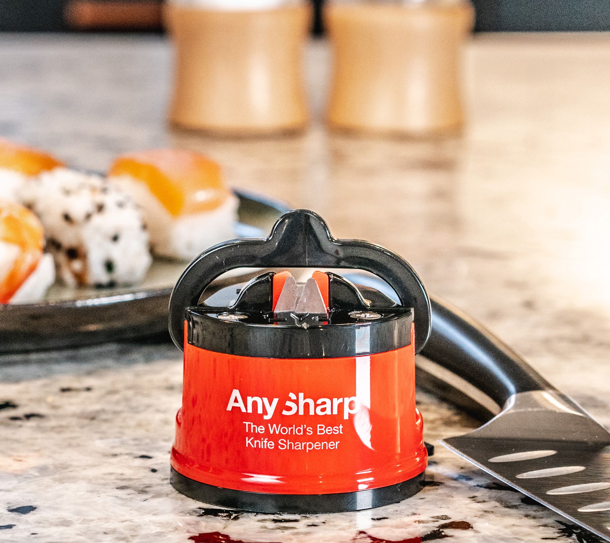 AnySharp Editions Knife Sharpener - QVC.com