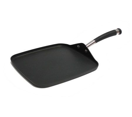 Circulon Contempo Hard-Anodized Aluminum 11" Square Griddle - QVC.com