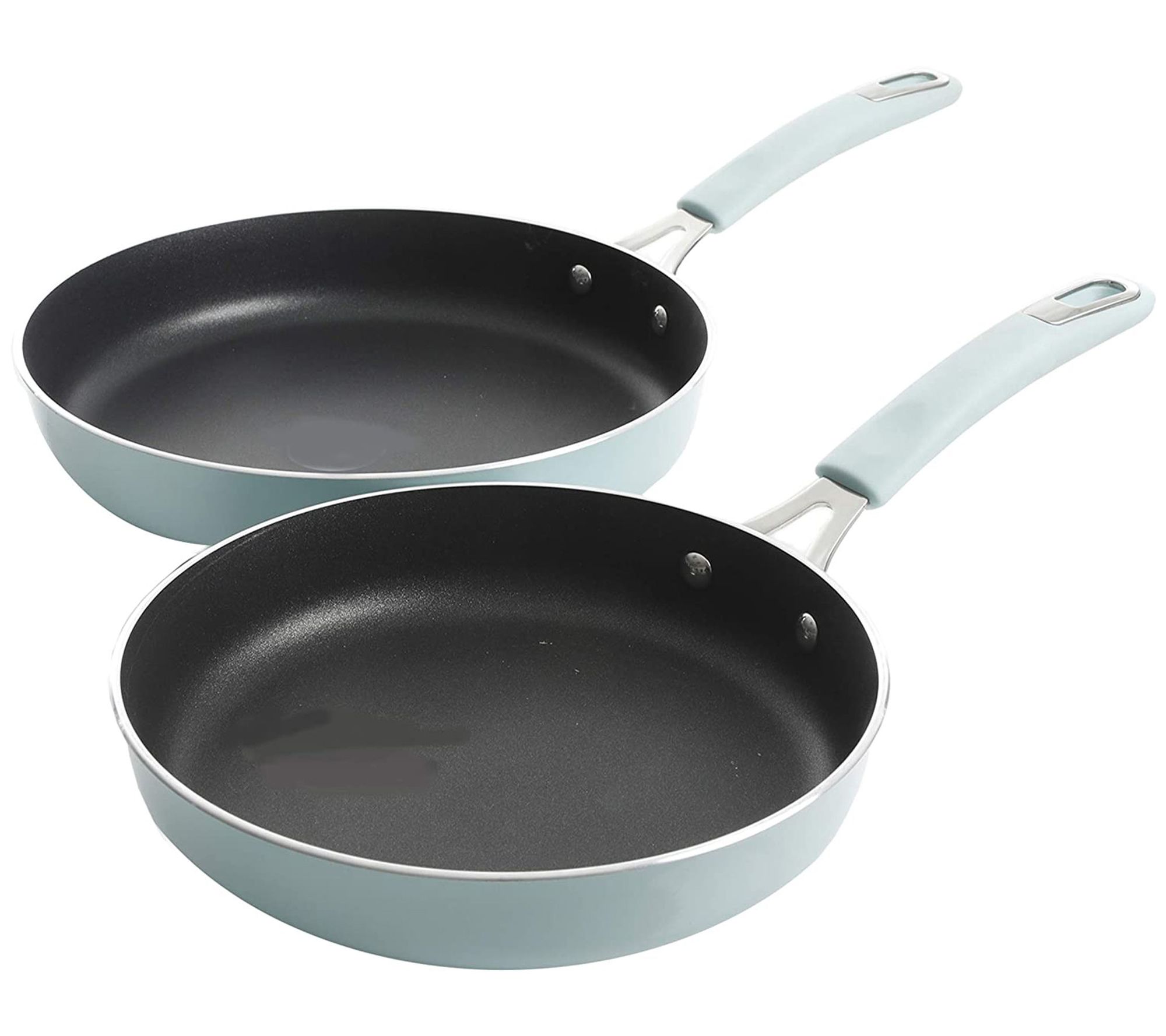 Kenmore Elite Andover 2-Piece Aluminum Frying Pan Set - QVC.com