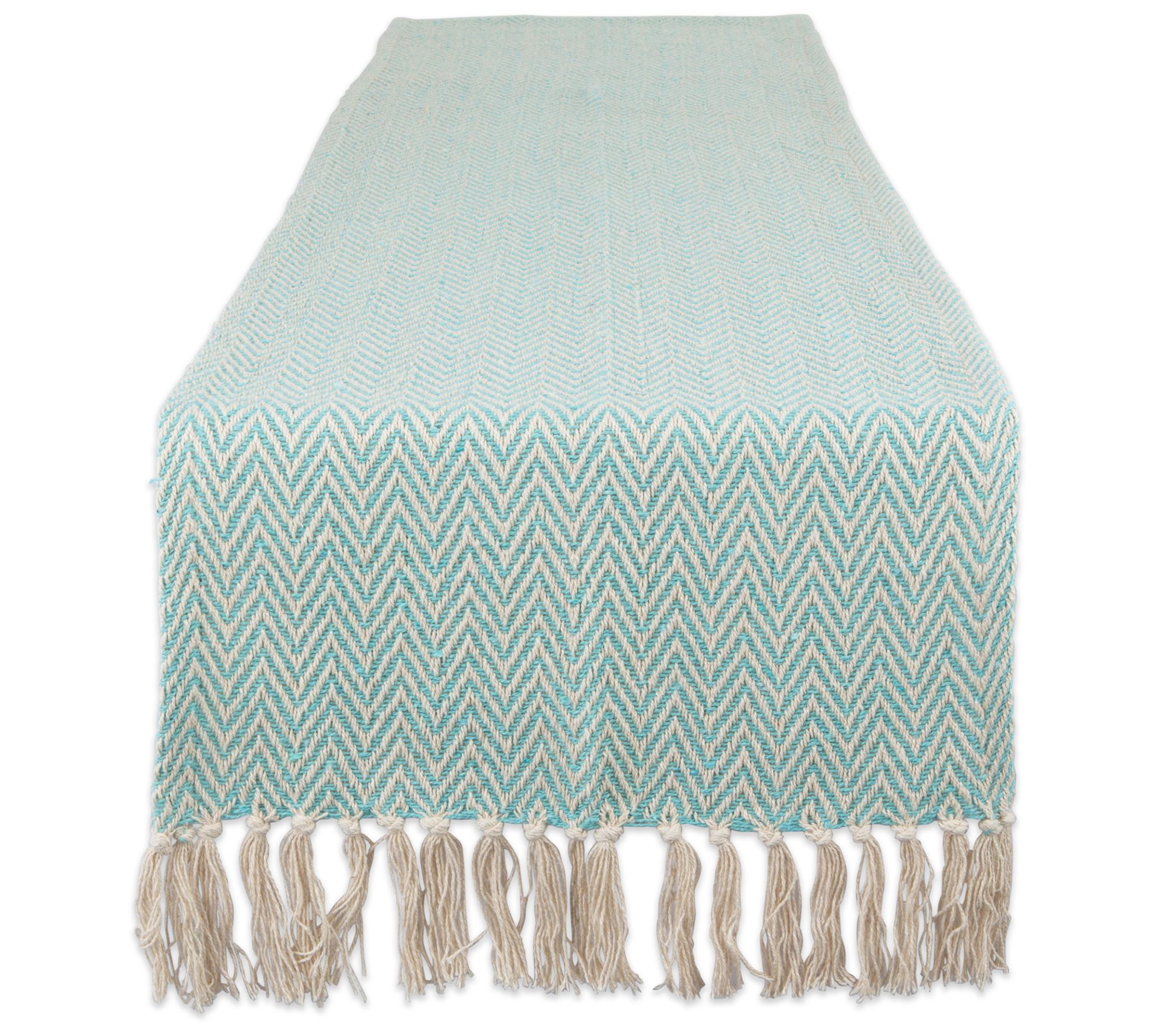 Design Imports 15" x 108" Chevron Table Runner - QVC.com