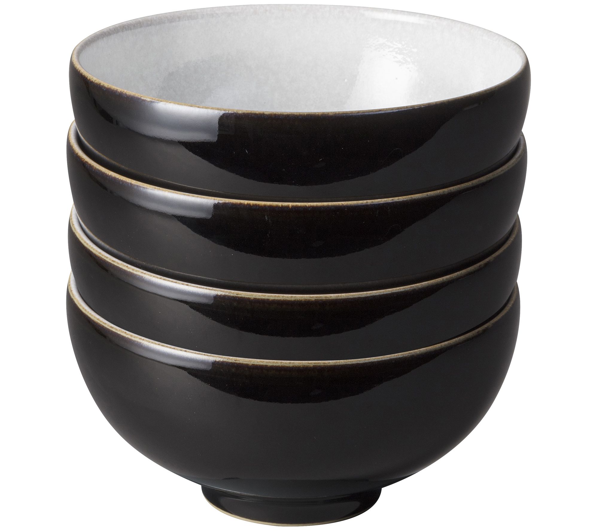 Denby Elements Rice Bowls Set of Four - QVC.com