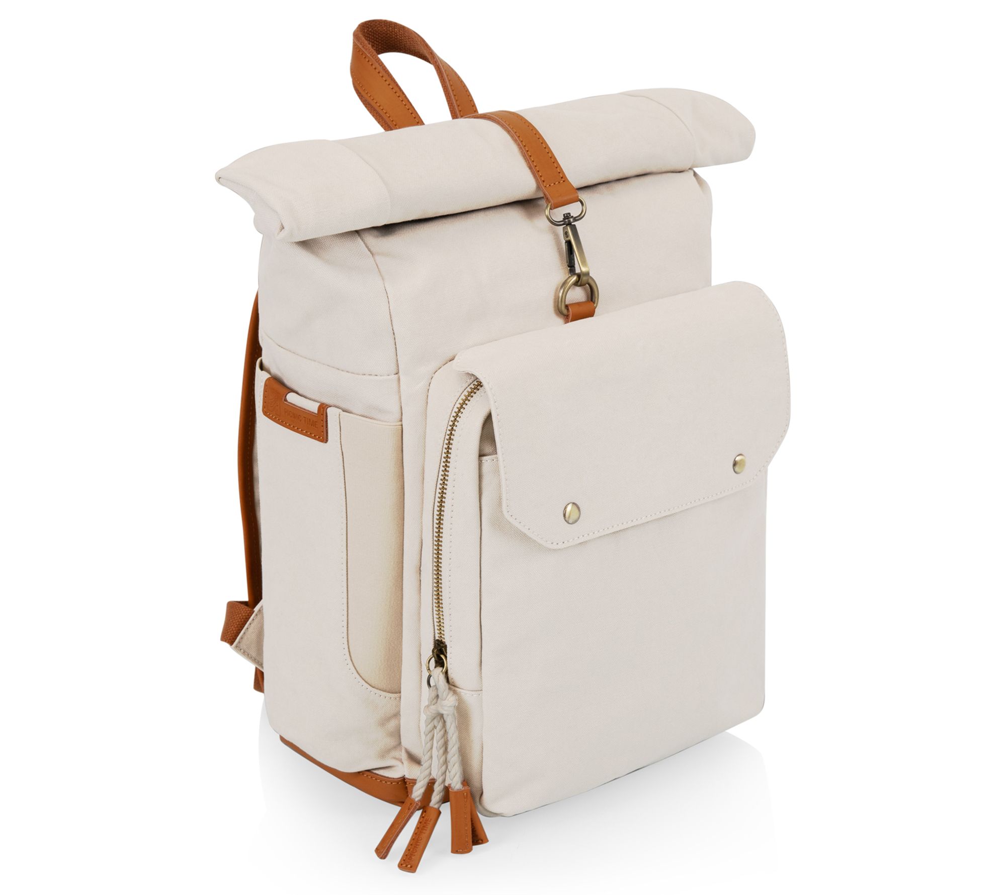 Picnic Time Roll Top Picnic Backpack Cooler - QVC.com