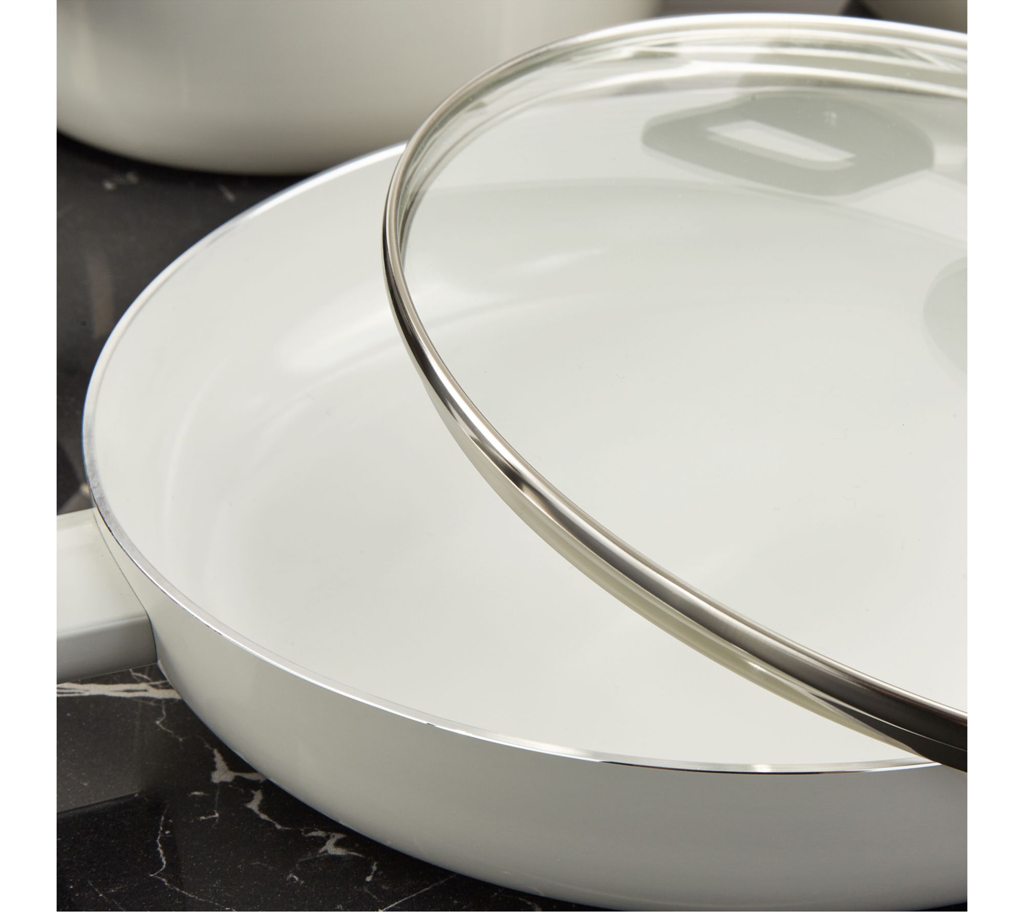 BergHOFF Leo Glints 3pc Ceramic Nonstick Cookware Set, Spirit - QVC.com