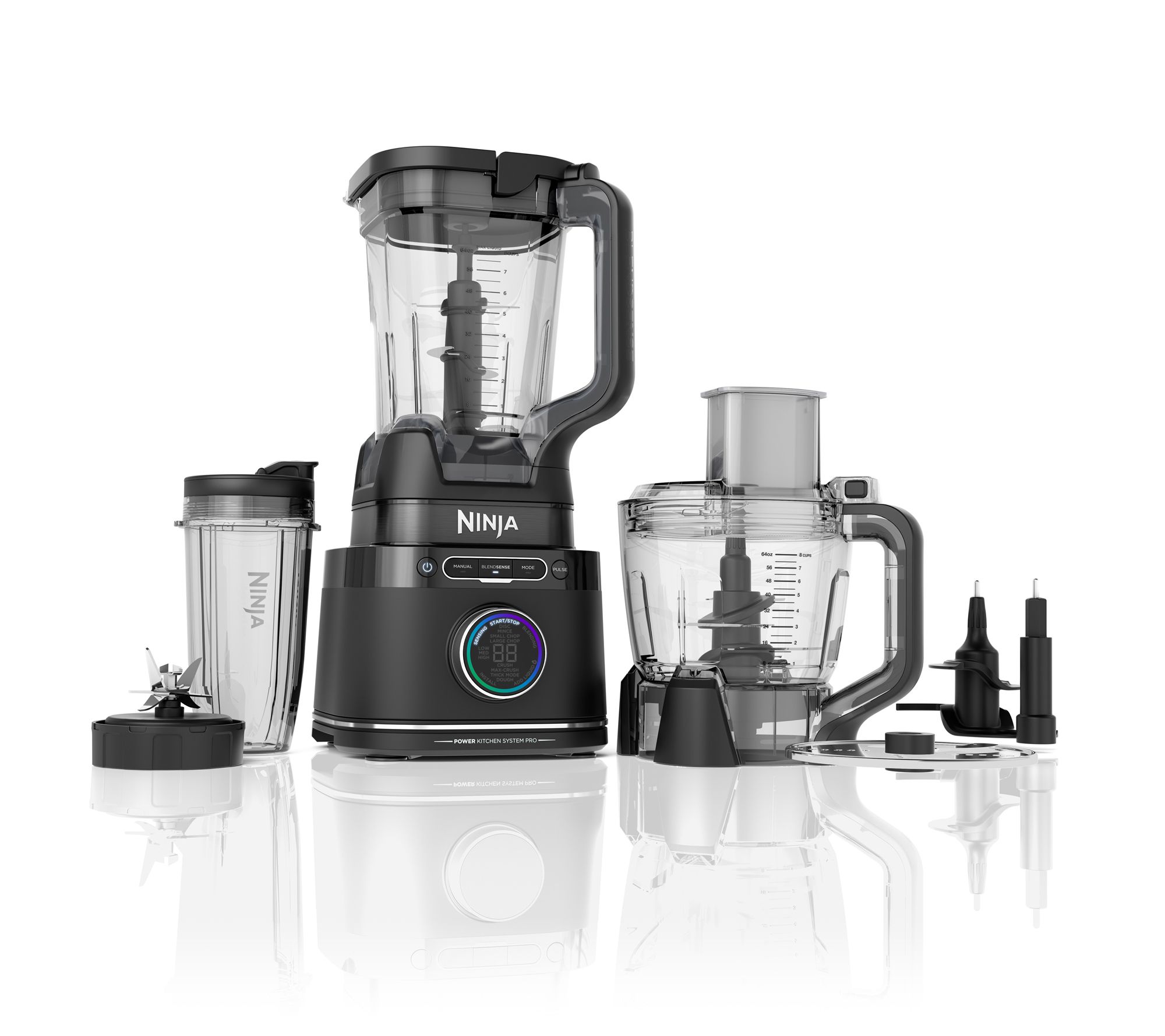 Ninja All-in-One Blender & Food Processor w/ BlendSense Tech. - QVC.com