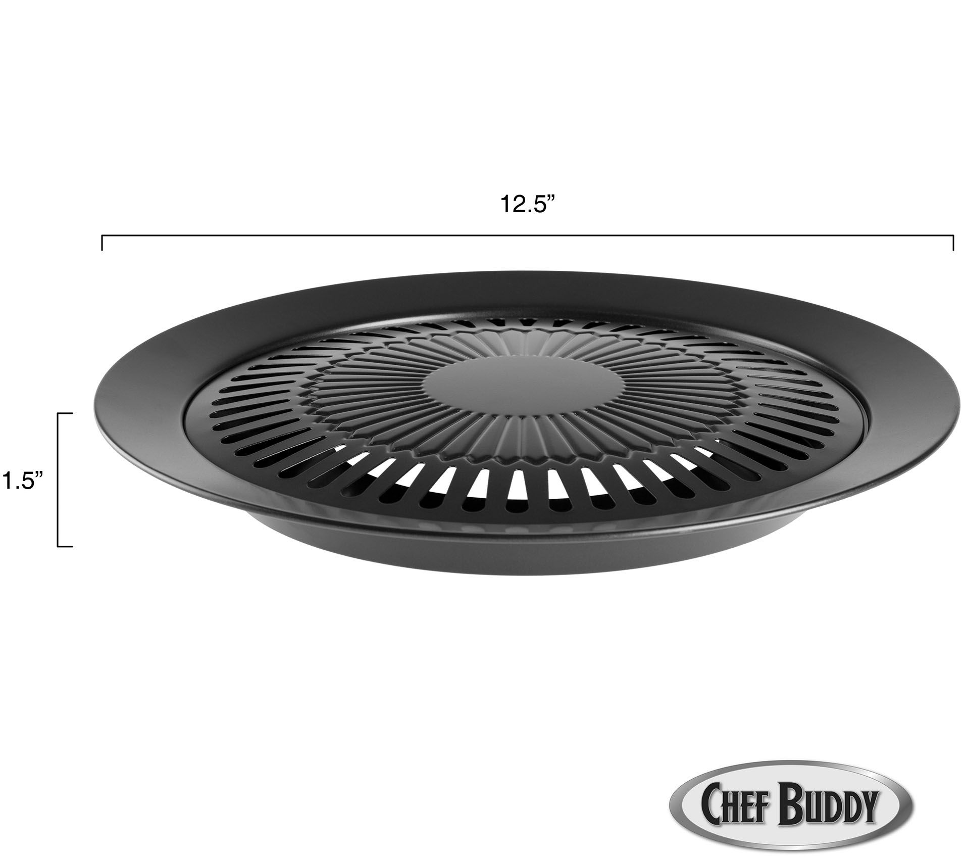 Chef Buddy Set of 2 Smokeless Indoor Stove To pGrills - QVC.com