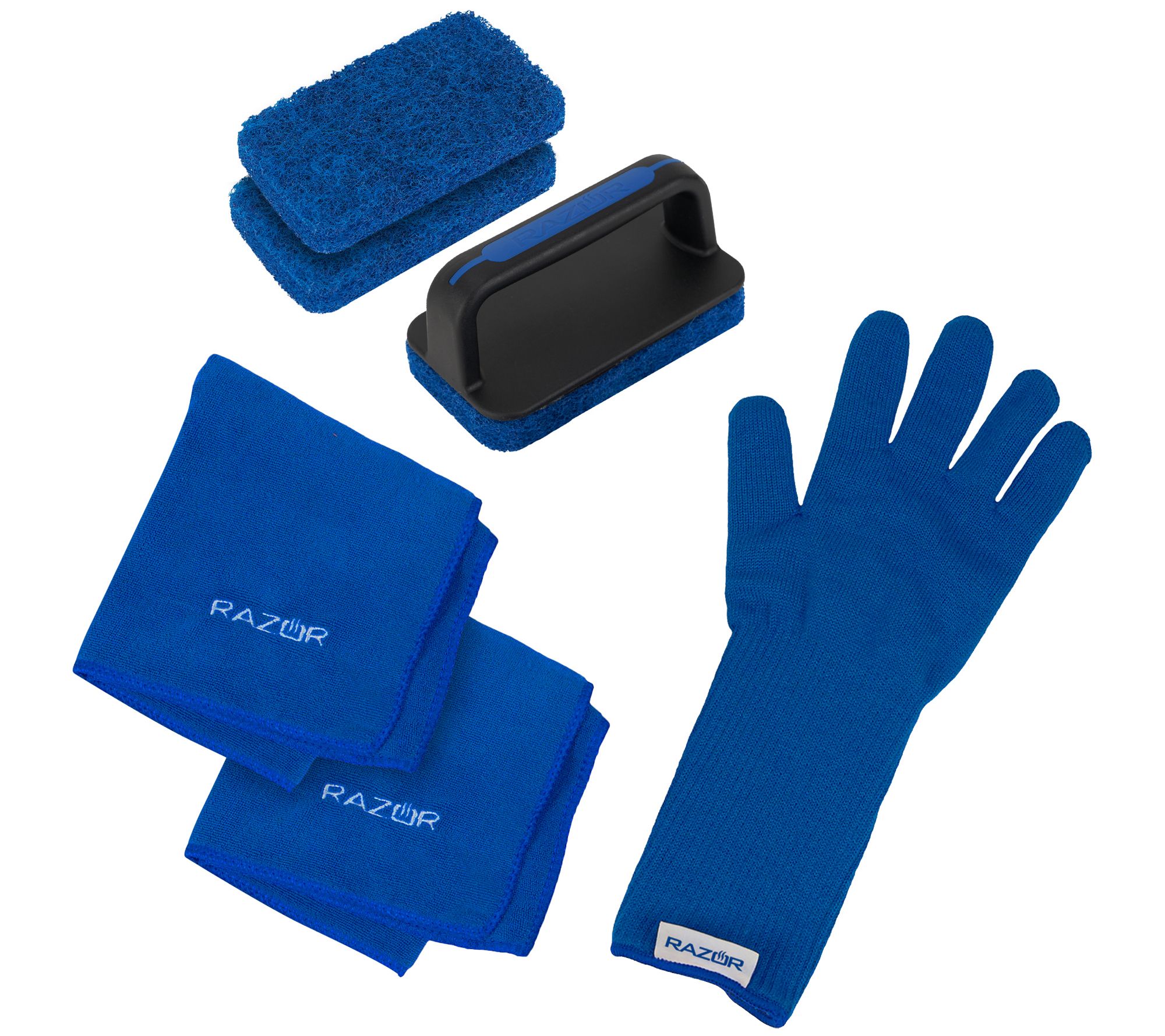 Razor 6-Piece Griddle Cleaning Seasoning Kit - QVC.com