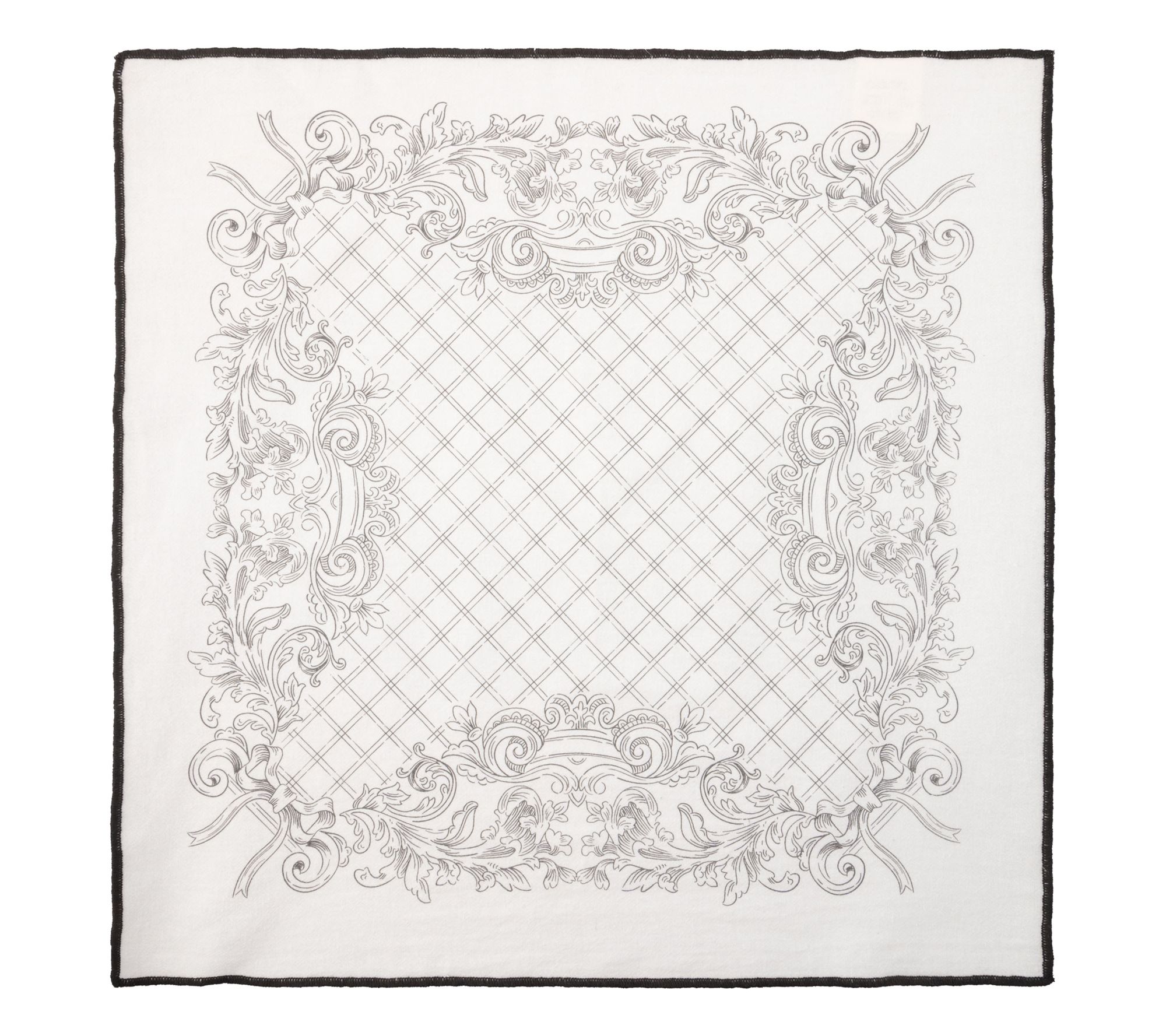 Karma Set of 4 Merrowed Edge Dinner Napkins - QVC.com