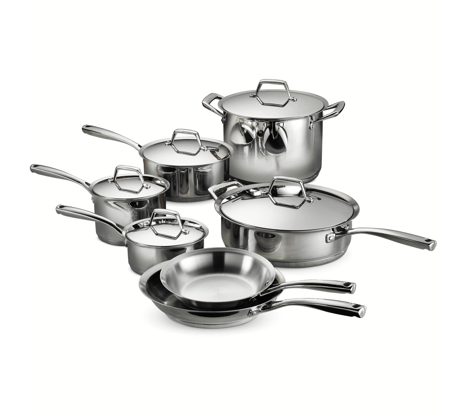 Tramontina Gourmet Prima 12-Piece Cookware Set - QVC.com