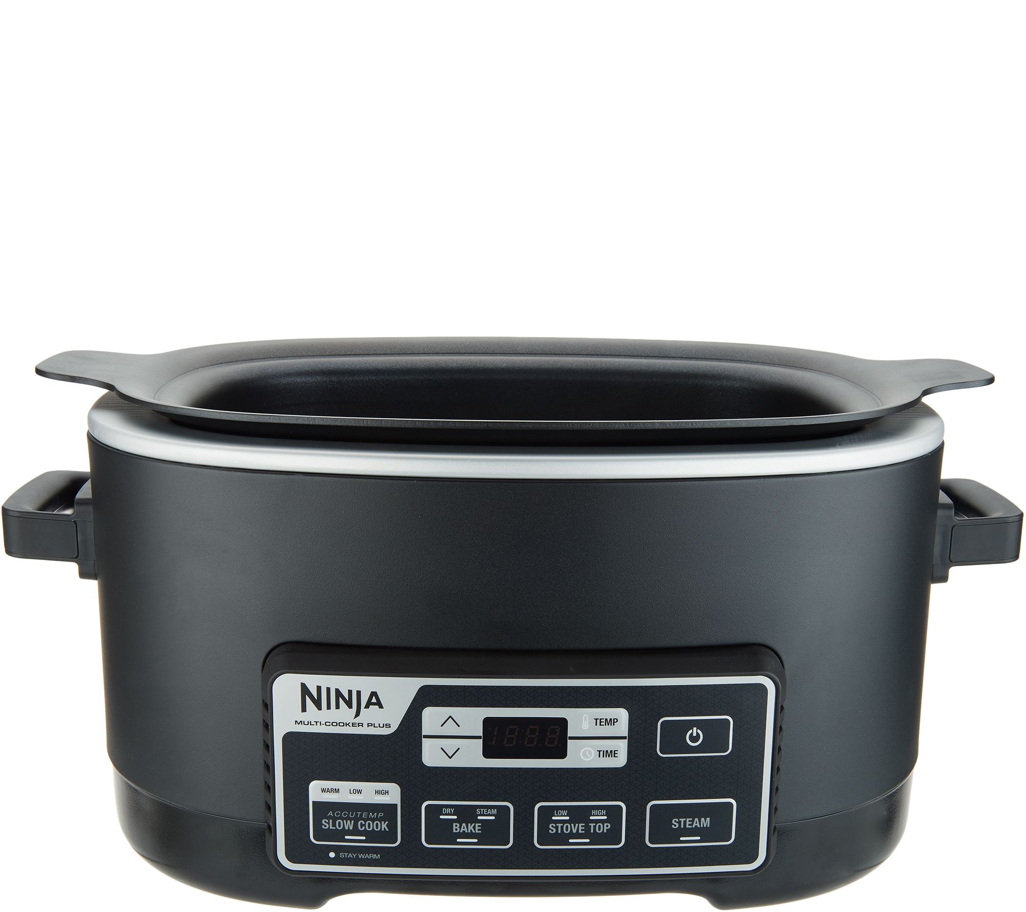 Ninja 6-qt 4-in-1 Multi-Cooker Plus w/ Steam & Roasting Rack - QVC.com