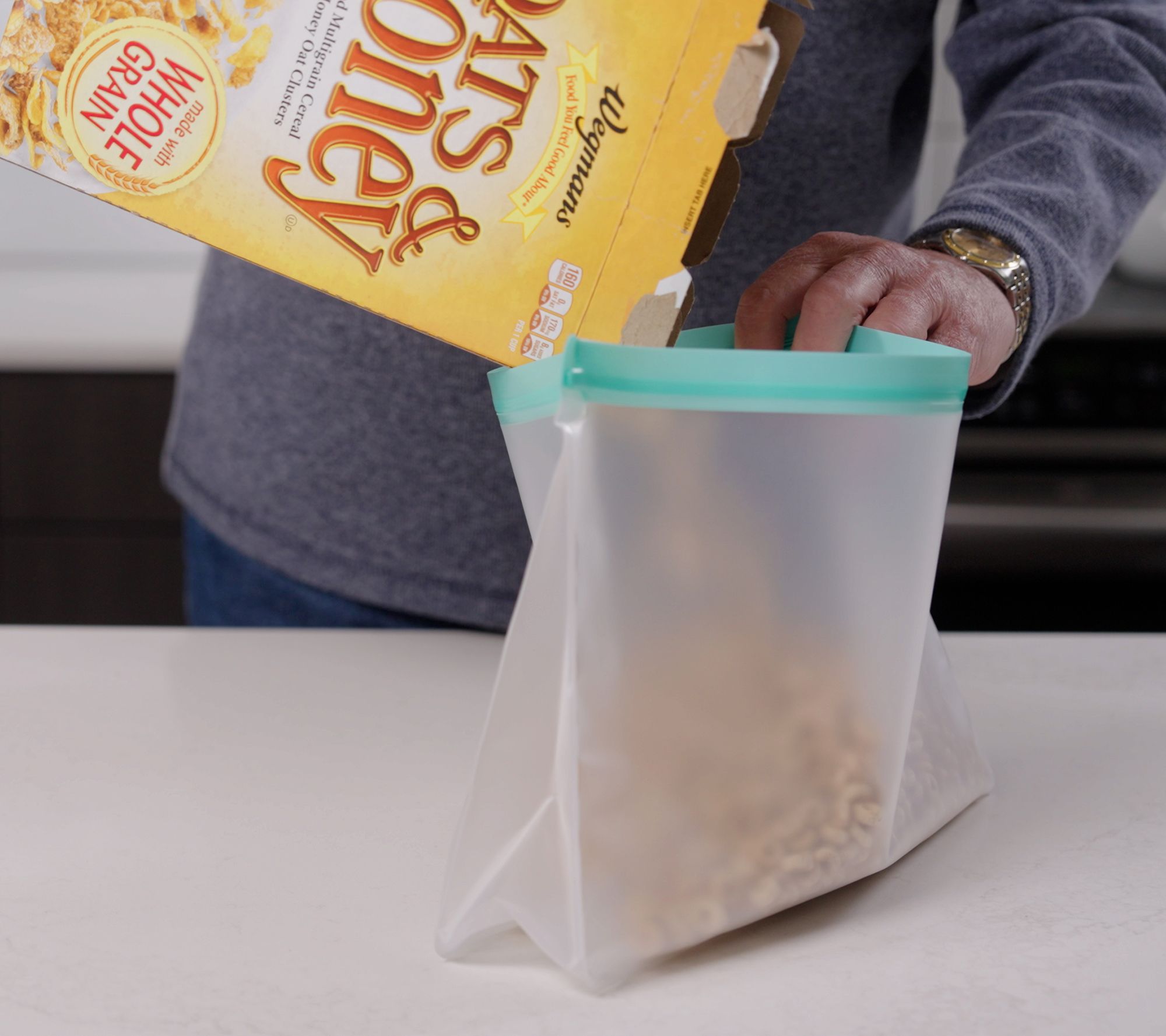 Ecolution 8-Pc Reusable Multi-Color Stand-Up Food Storage Bags - QVC.com