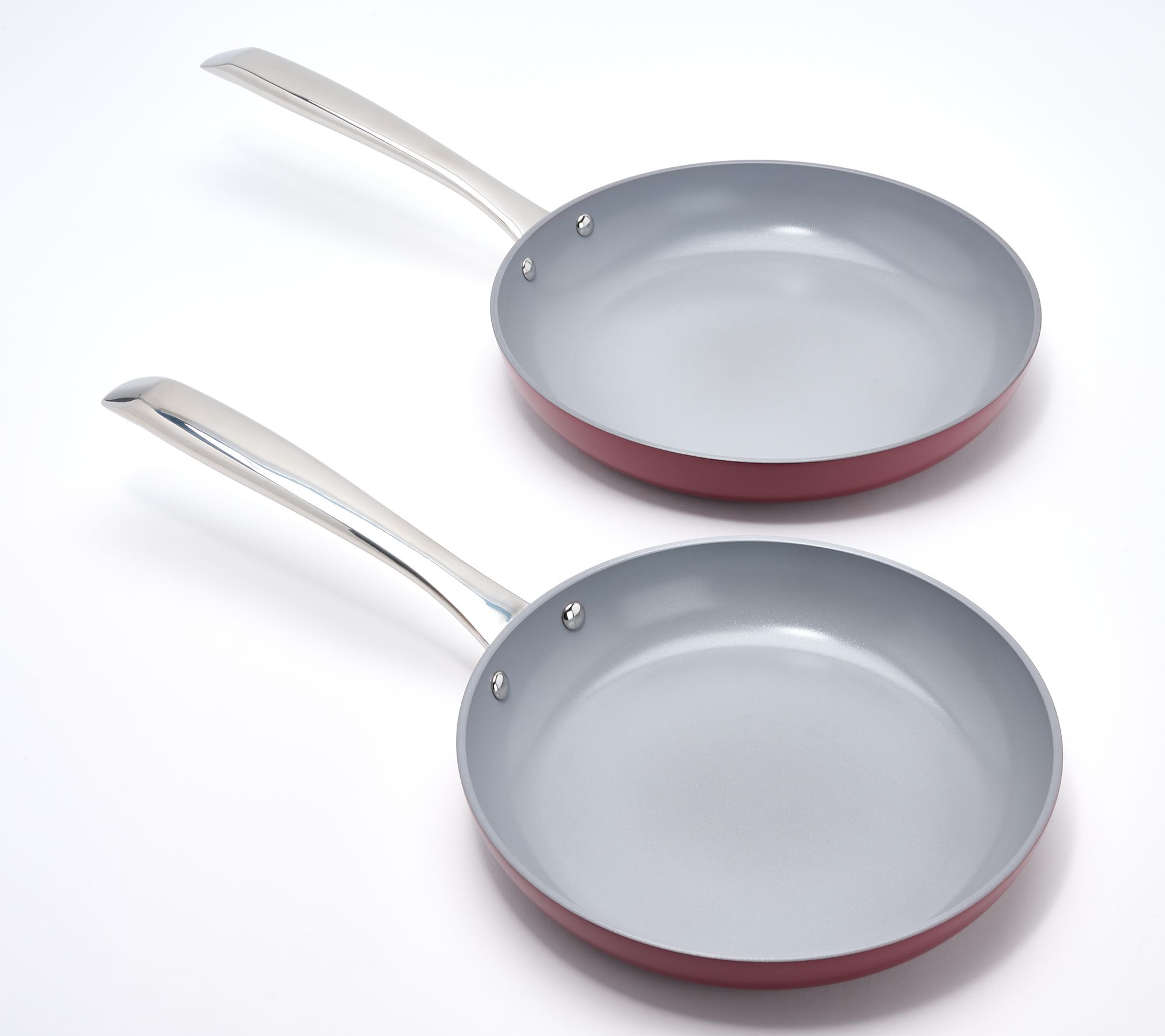 "As Is" Technique Hard Anodized Nonstick 2-Pc Fry Pan Set - QVC.com
