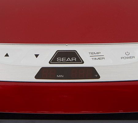 George Foreman 5 Serving Evolve Grill w/Sear Function & Addl. Plates ...