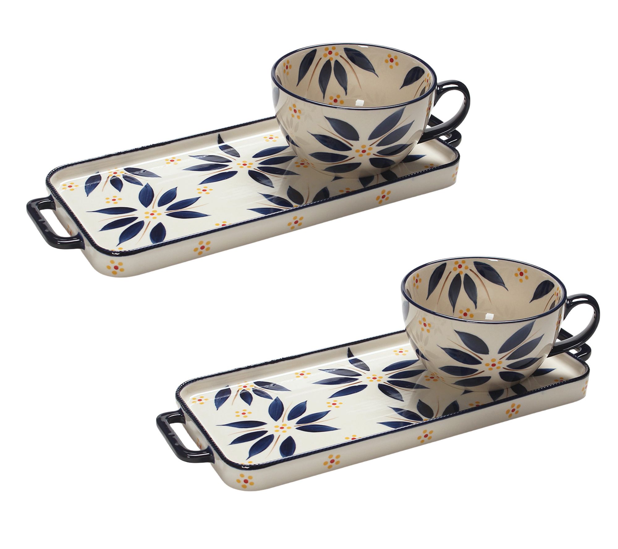 "As Is" Temp-tations Old World Set of (2) 16-oz Soup & Sandwich - QVC.com