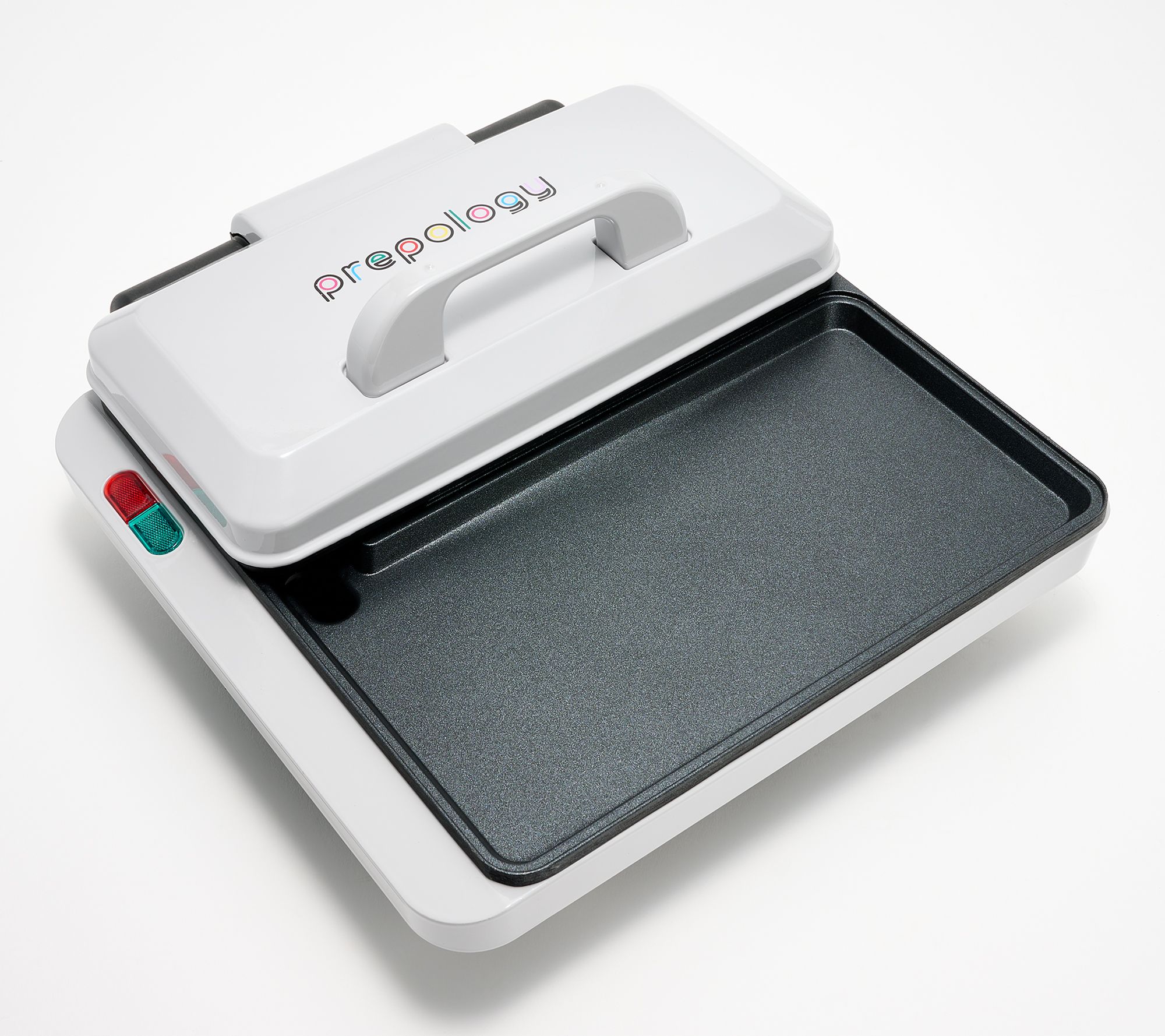 "As Is" Prepology Triple Breakfast Griddle Grill - QVC.com