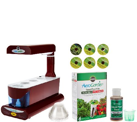 Miracle-Gro Aerogarden Sprout 3-Pod Garden with 6 Seed Pods - QVC.com