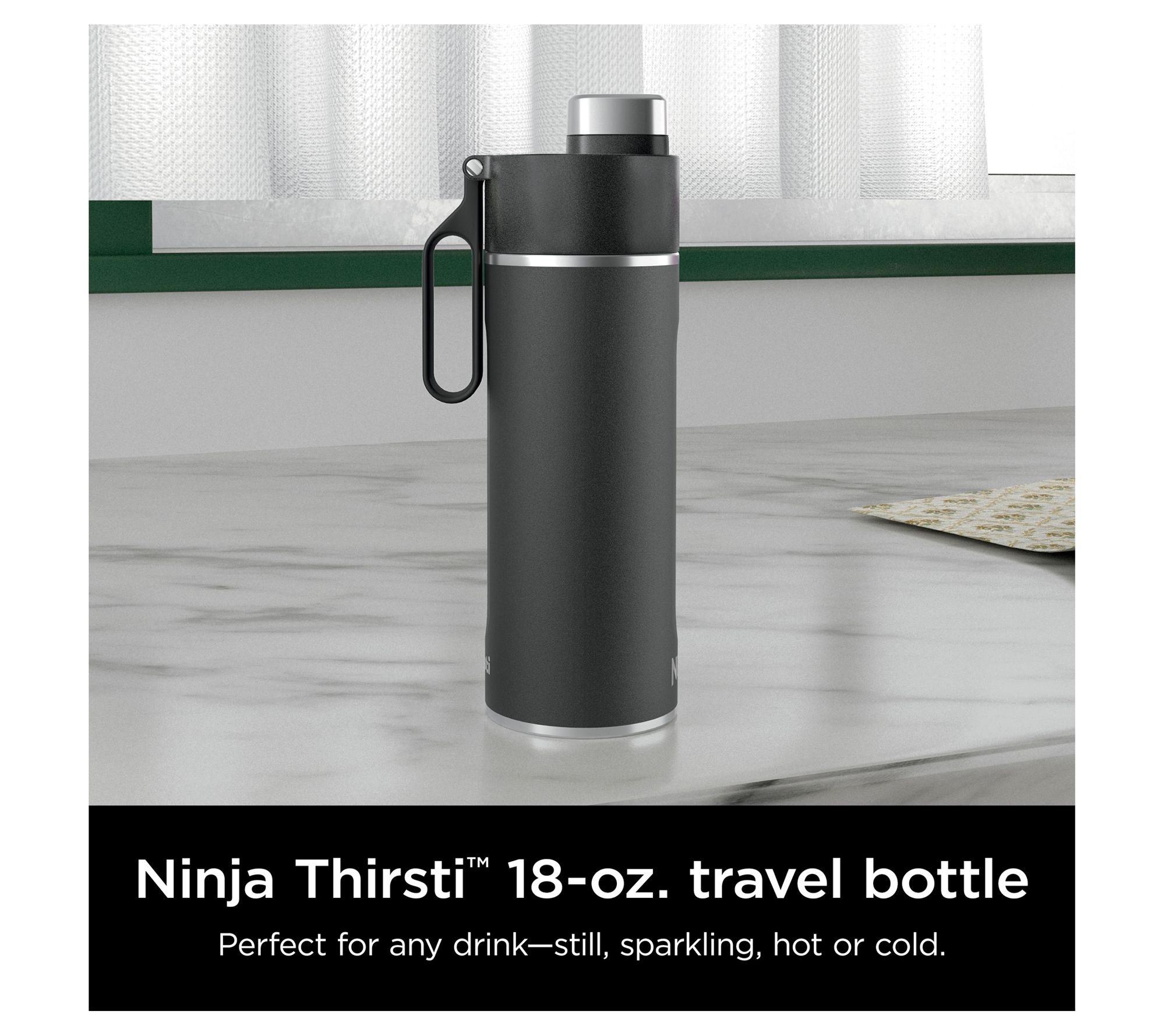 Ninja Thirsti 24oz. Travel Bottle - QVC.com