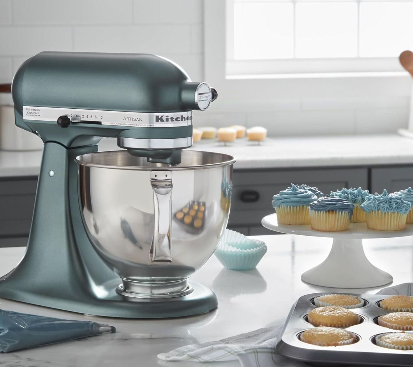 KitchenAid Artisan Series 5 Quart Tilt-Head Stand Mixer - QVC.com