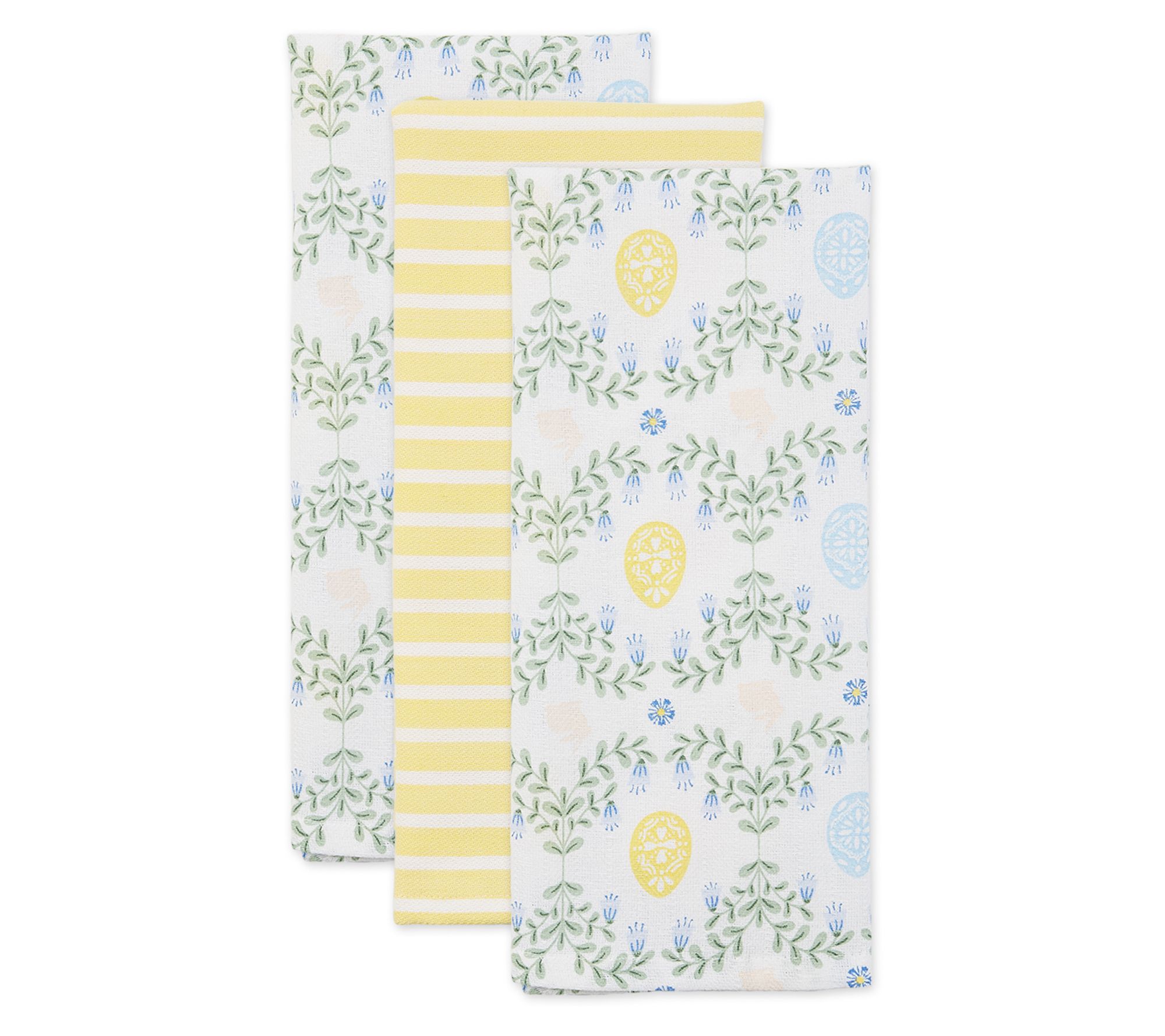 Design Imports Set of 3 Sweet Easter Kitchen To wels - QVC.com