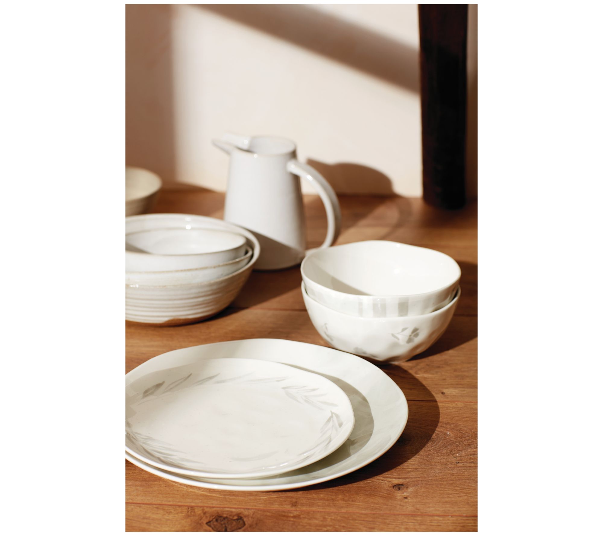 Lenox Oyster Bay 12-Piece Dinnerware Set - QVC.com