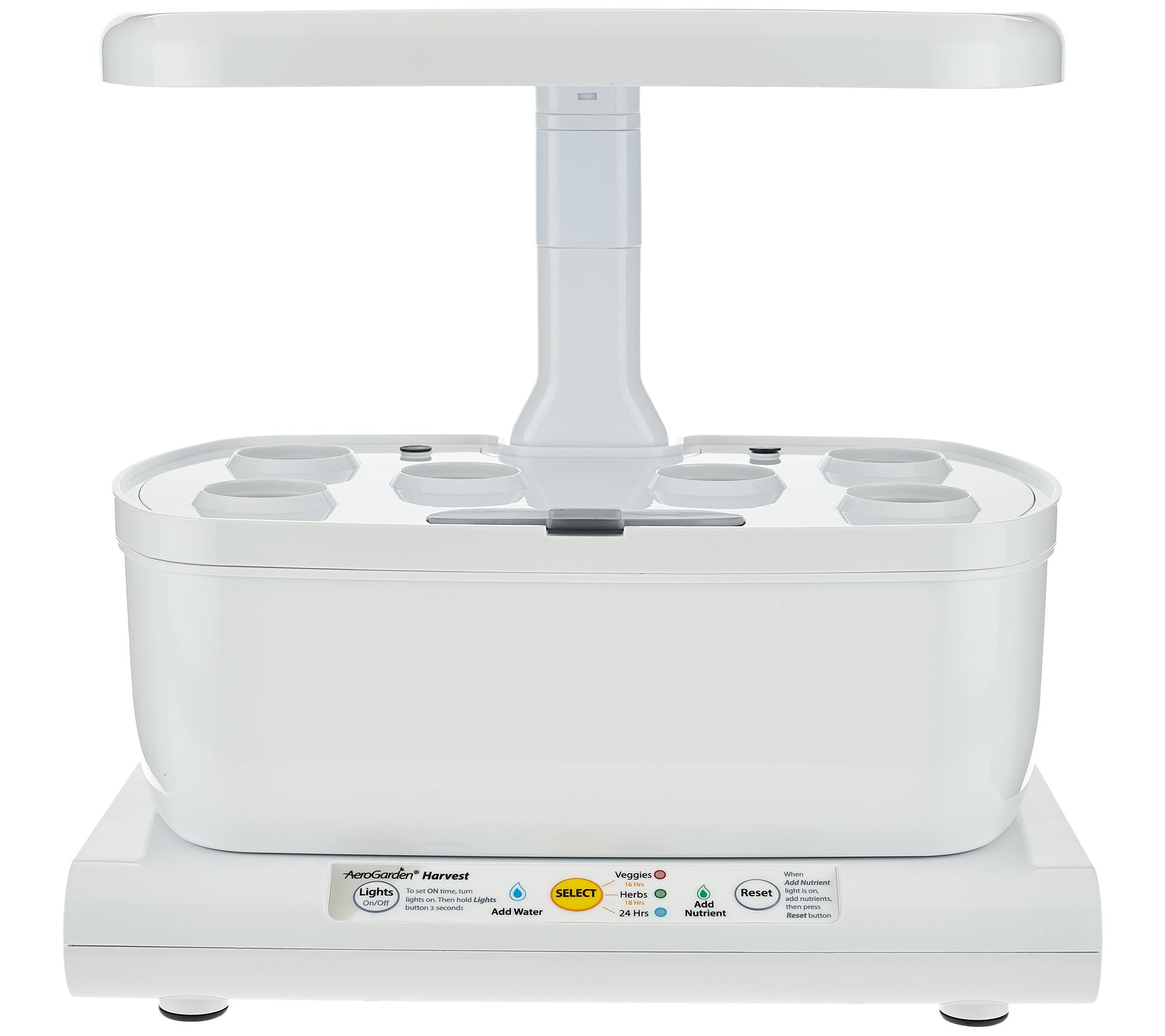 Miracle-Gro Aerogarden Harvest 6-Pod Garden with 6 Seed Pods - QVC.com