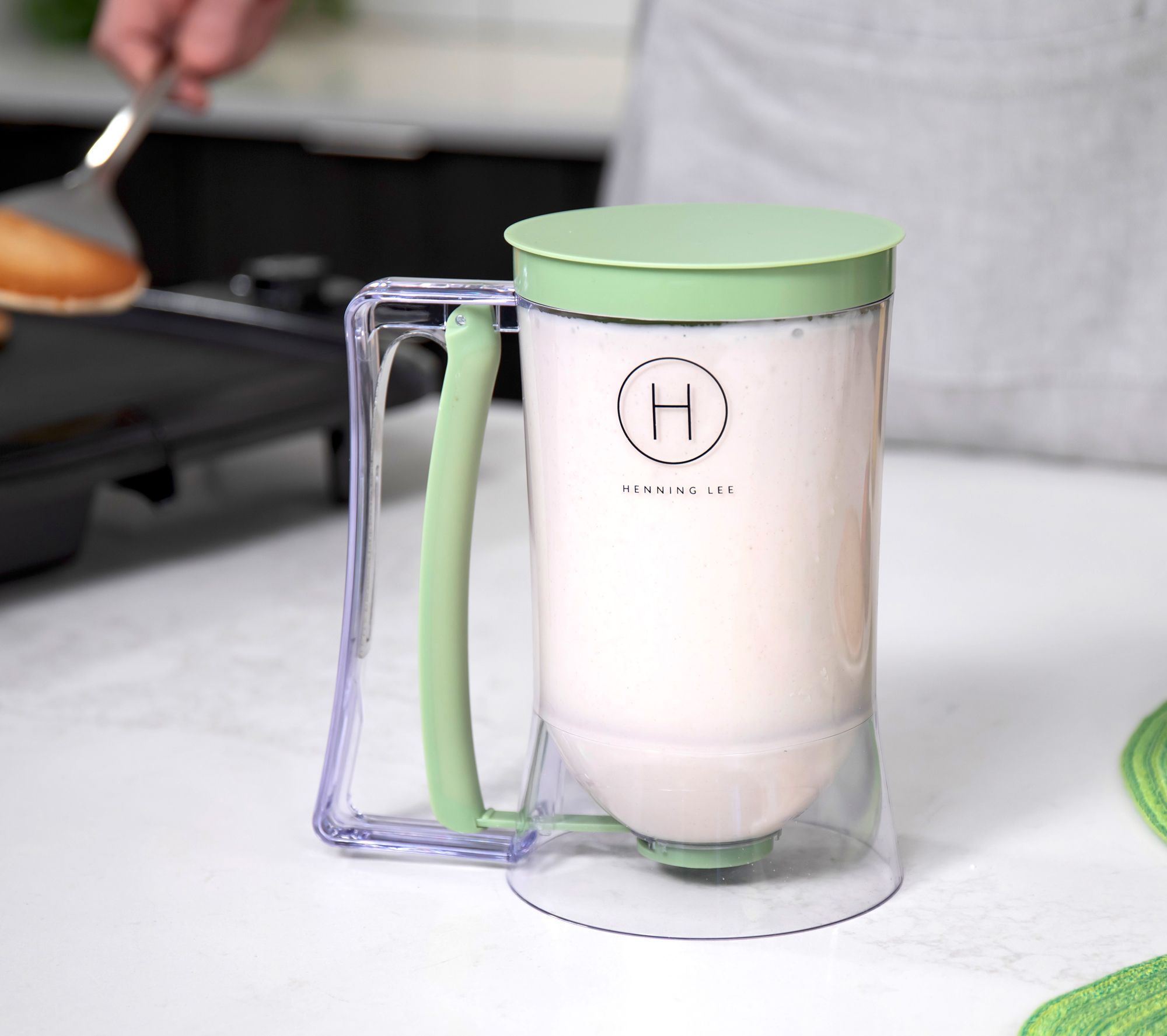 Henning Lee 4-Cup Precision Batter Dispenser - QVC.com
