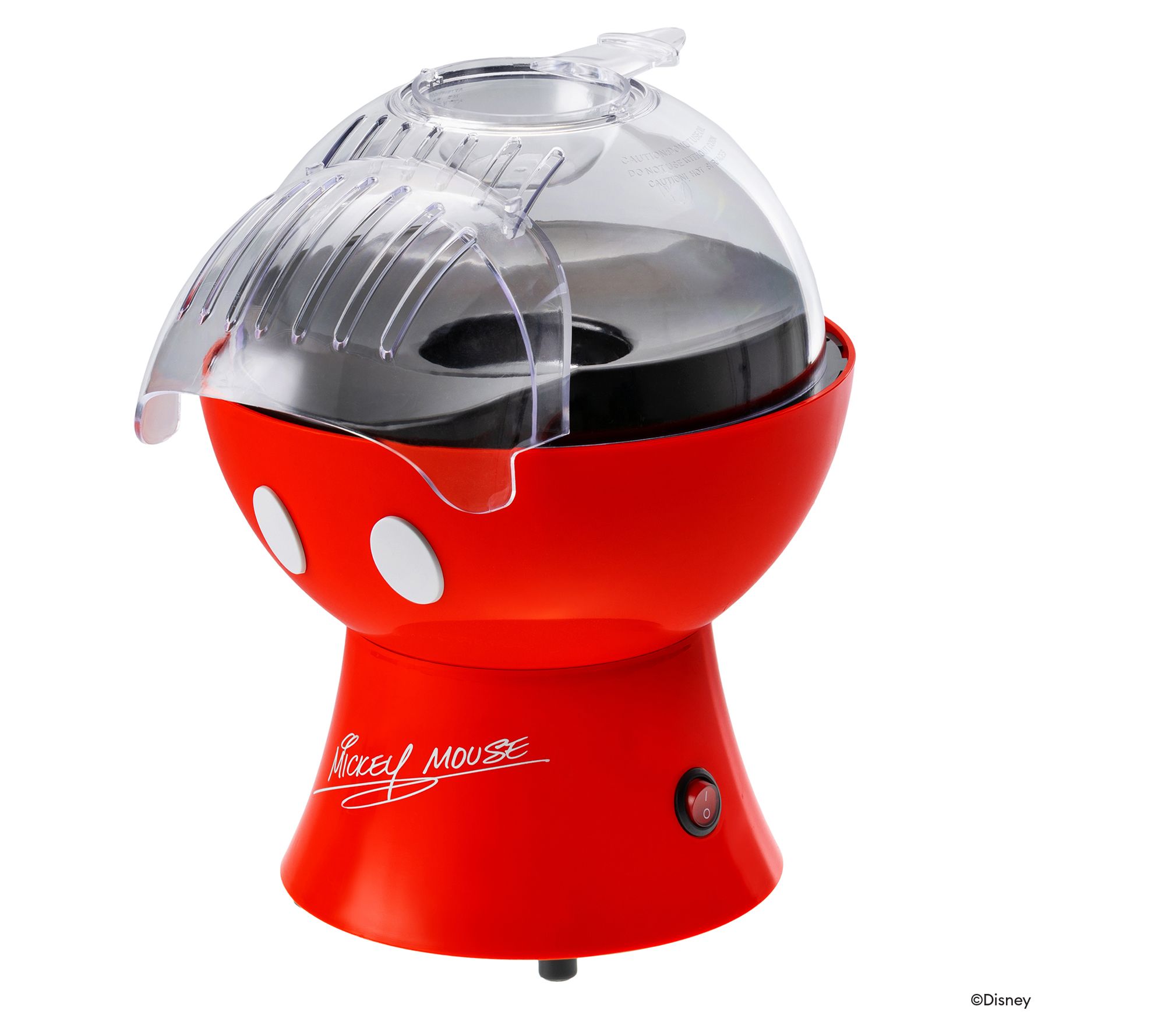 Uncanny Brands Disney Mickey Mouse 5-Cup Popcorn Popper - QVC.com