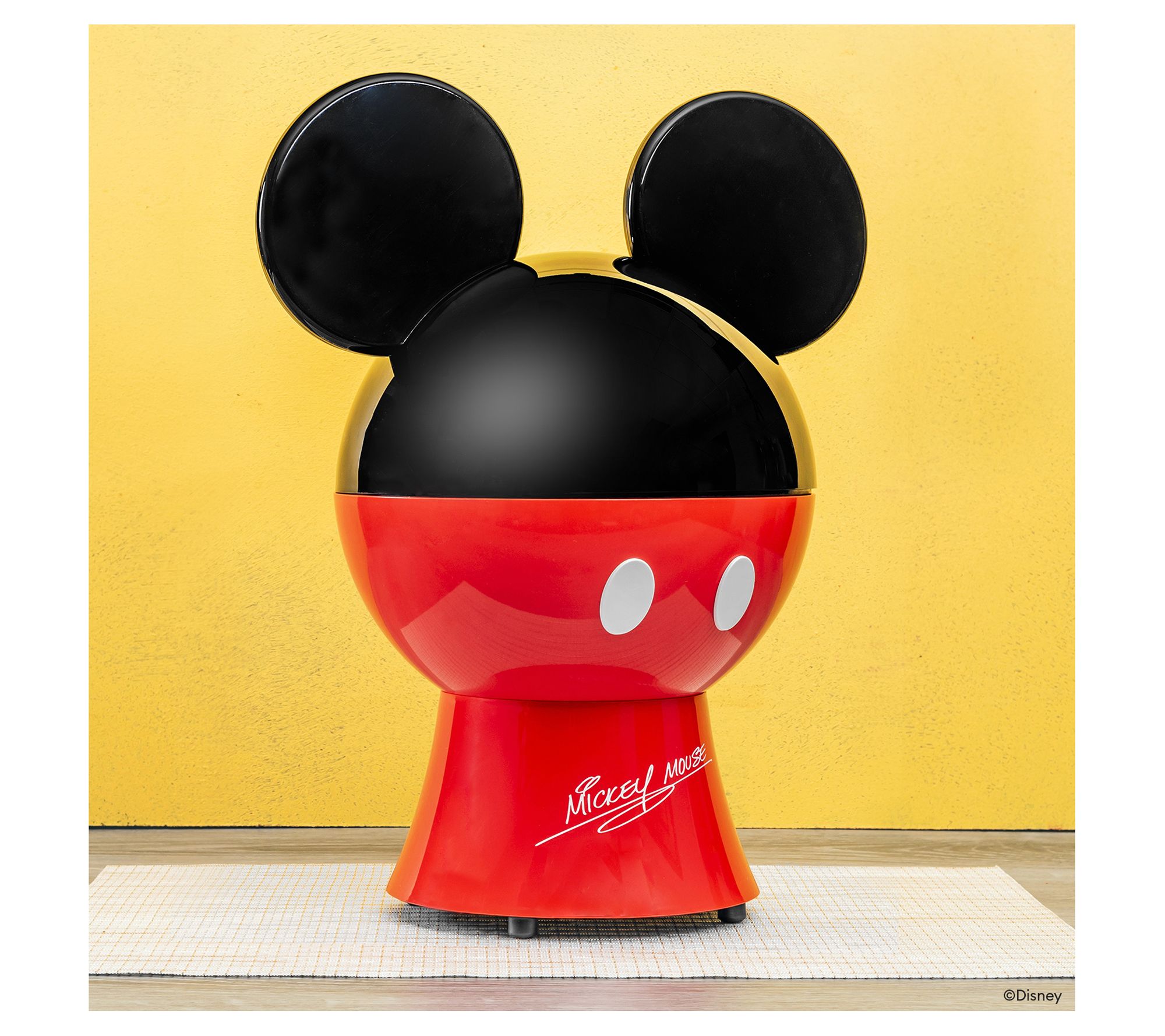 Uncanny Brands Disney Mickey Mouse 5-Cup Popcorn Popper - QVC.com
