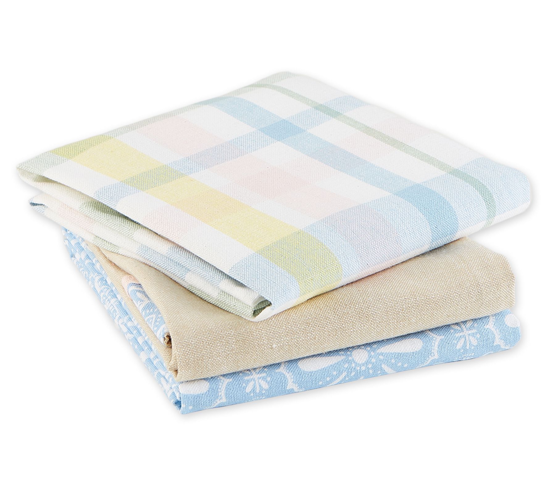 Design Imports Set of 3 Garden Bunny Kitchen To wels - QVC.com