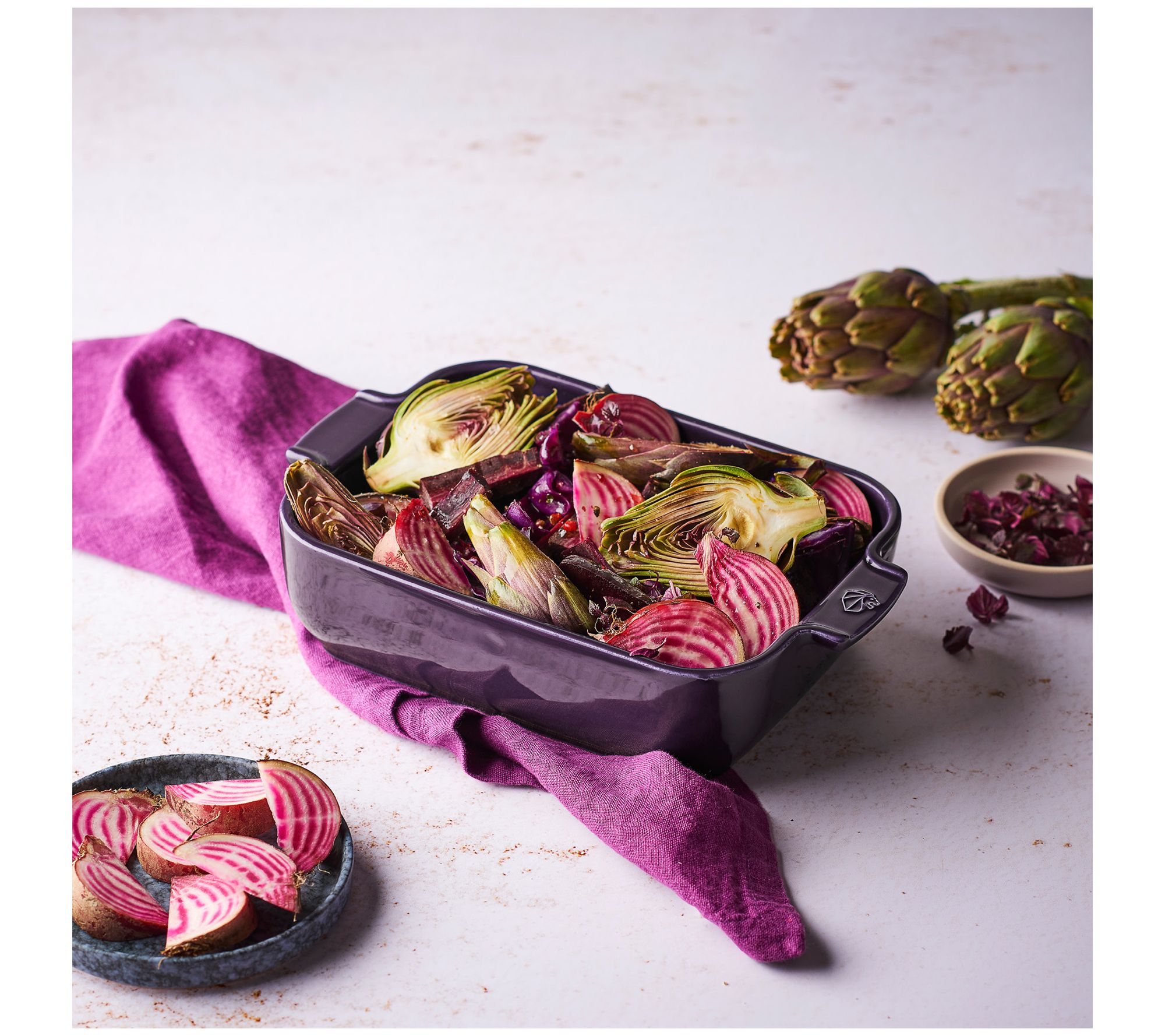 Peugeot 16" Rectangular Oven Dish with Handles - QVC.com