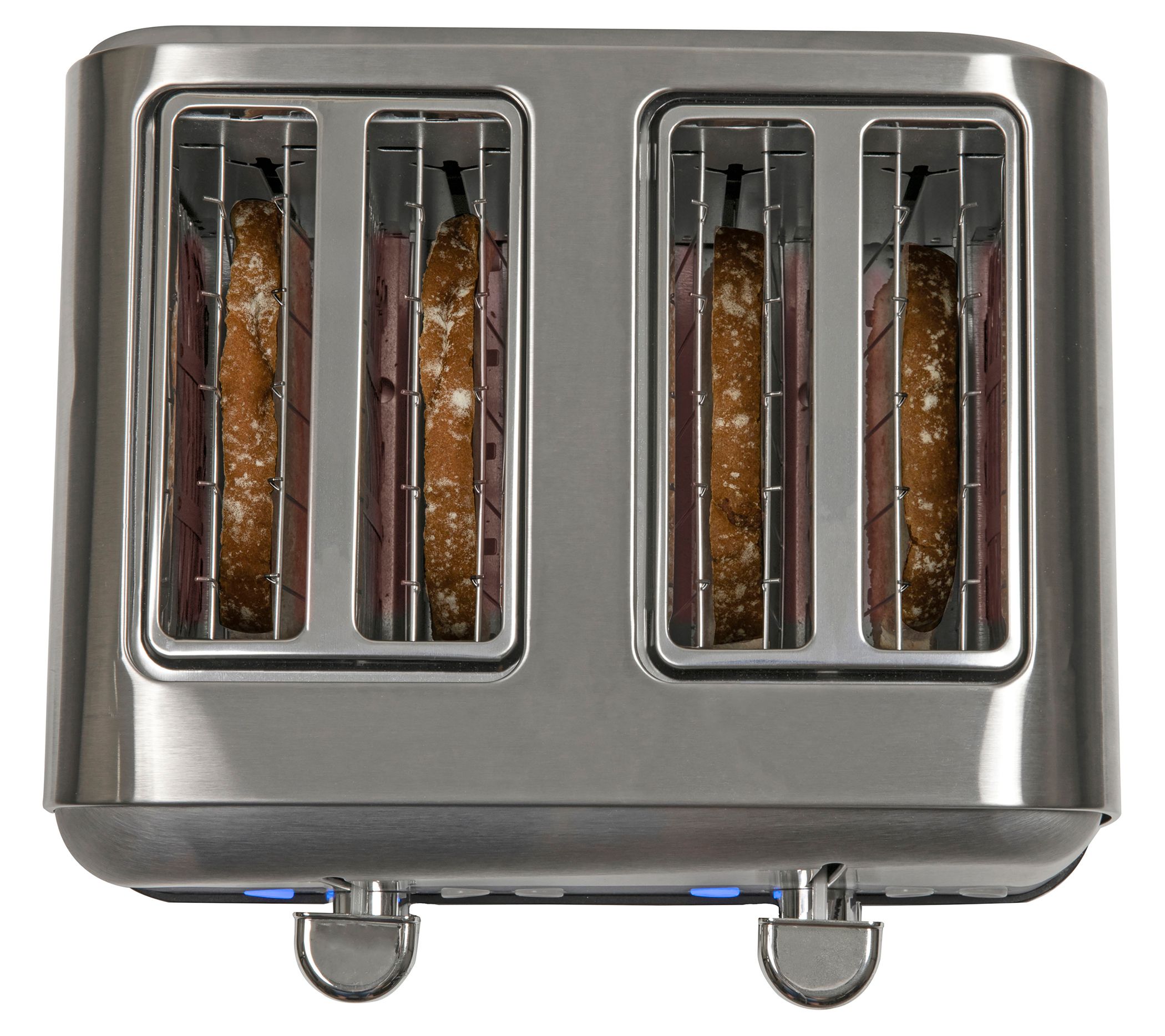 Homecraft 4-Slice Stainless Steel Toaster - QVC.com