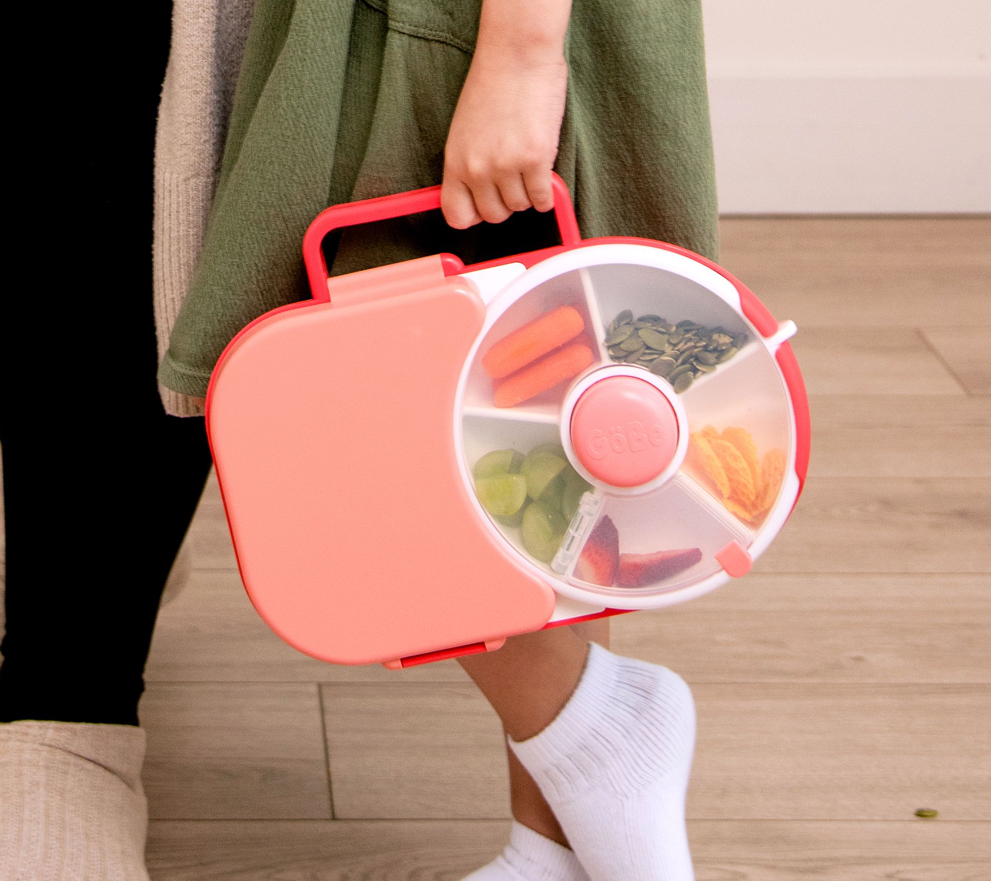 GoBe Kids Lunchbox w/ Snack Spinner - QVC.com