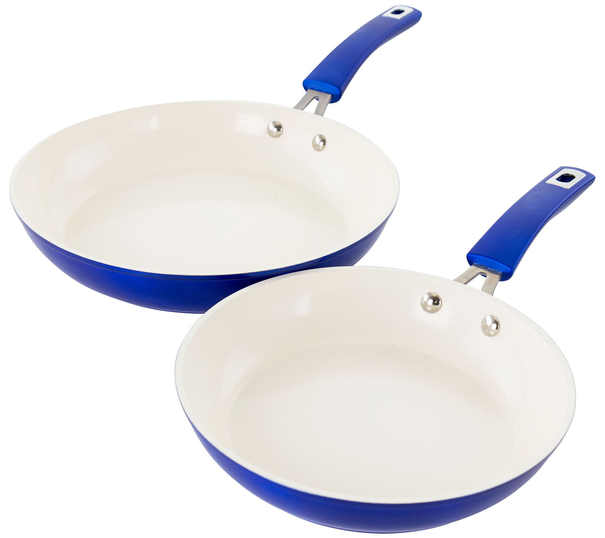Kenmore Arlington 2-piece Aluminum Frying Pan Set - QVC.com
