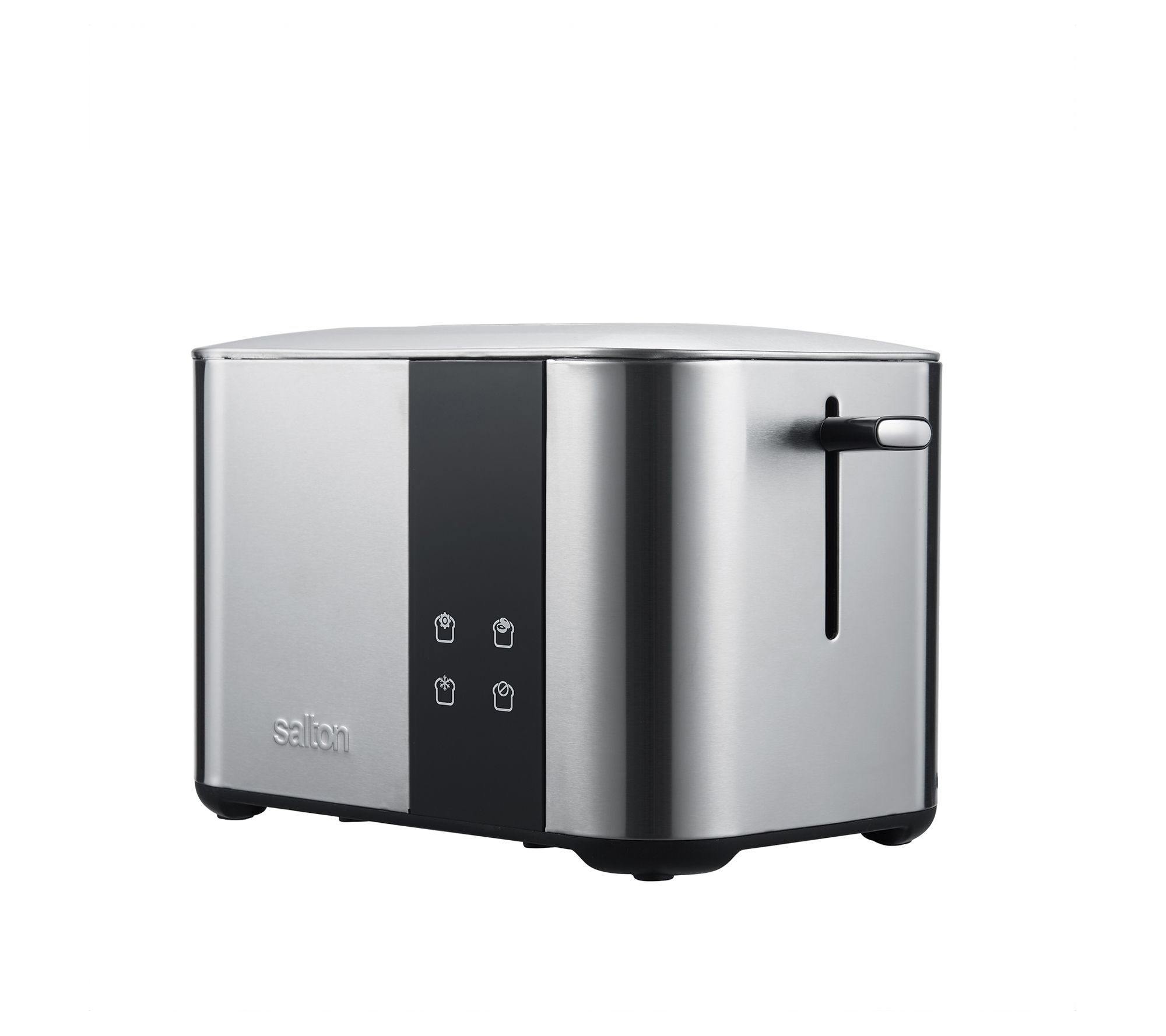 Salton Stainless Steel 2-Slice Digital Countdown Toaster - QVC.com