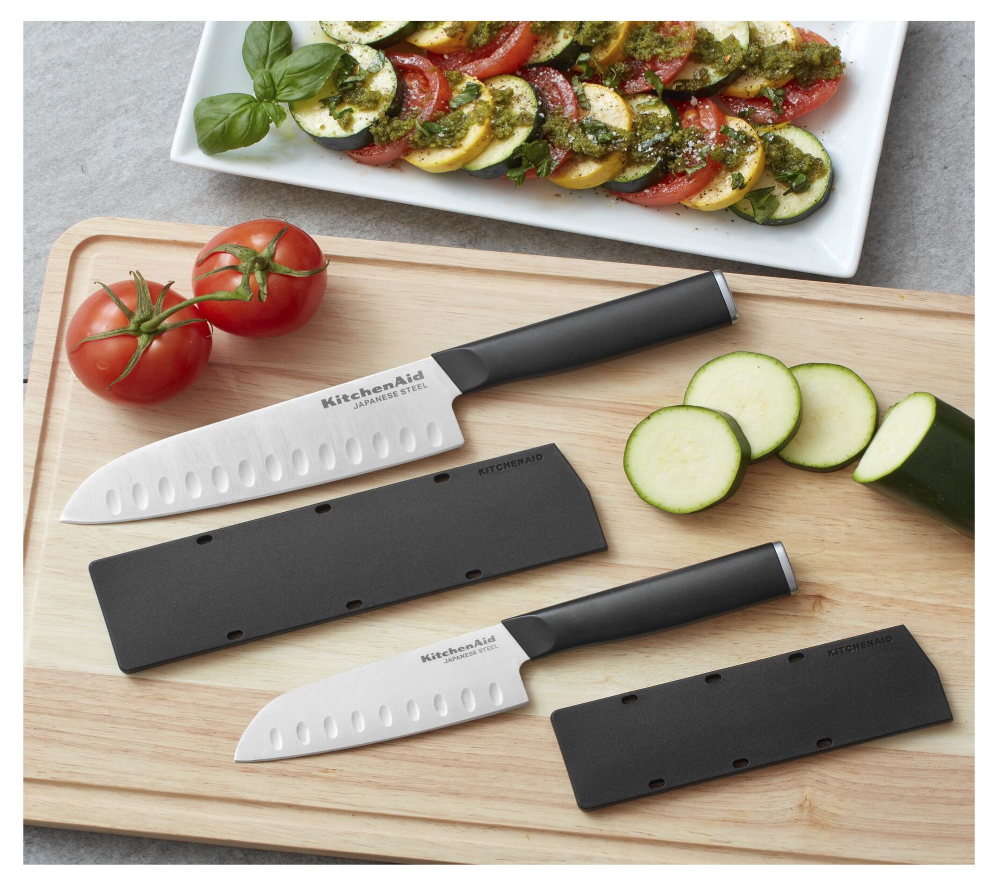 KitchenAid Classic 2-Piece Santoku Knife Set - QVC.com