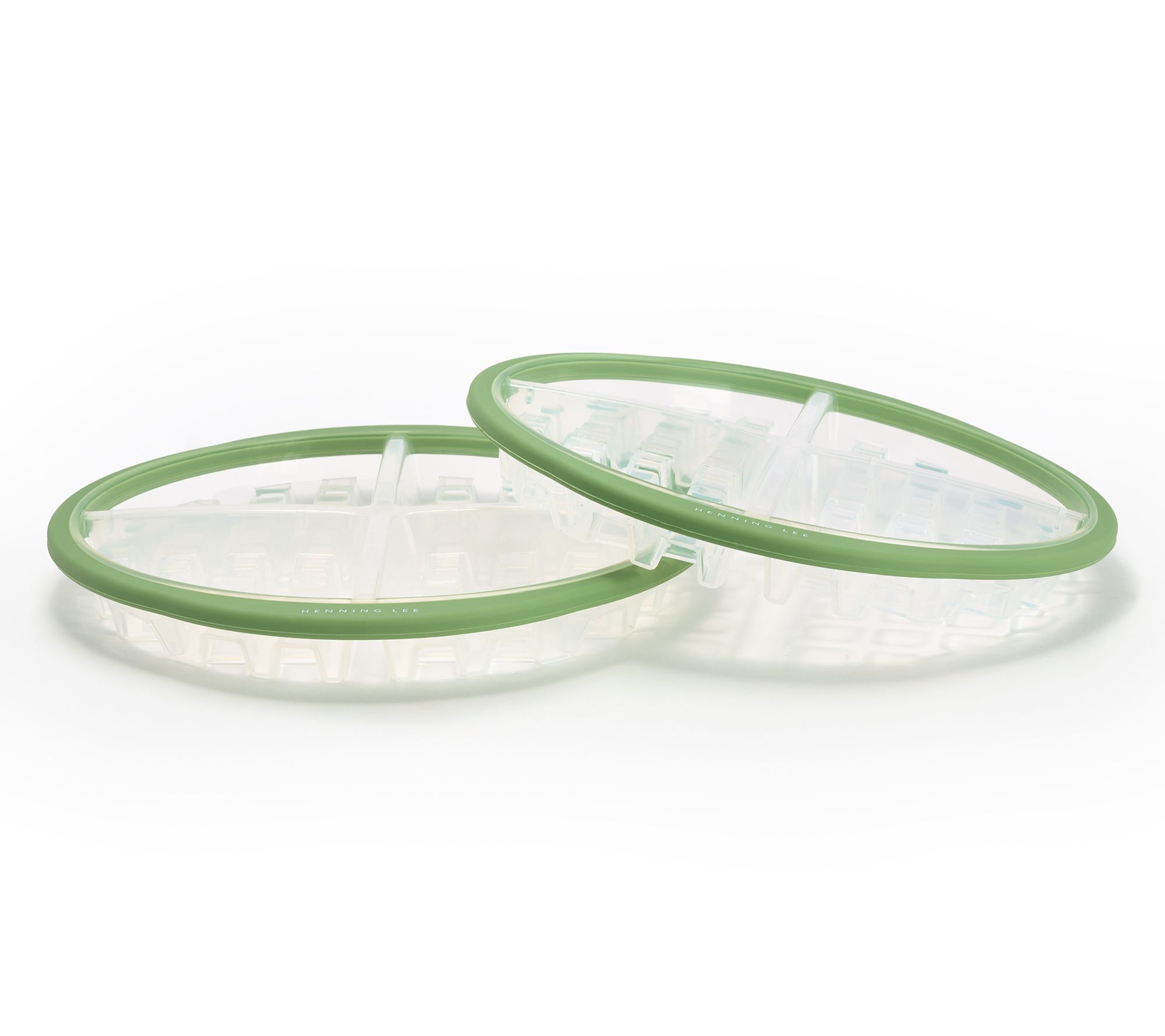 Henning Lee Look & Cook Set of 2 Silicone Waffle Pans - QVC.com