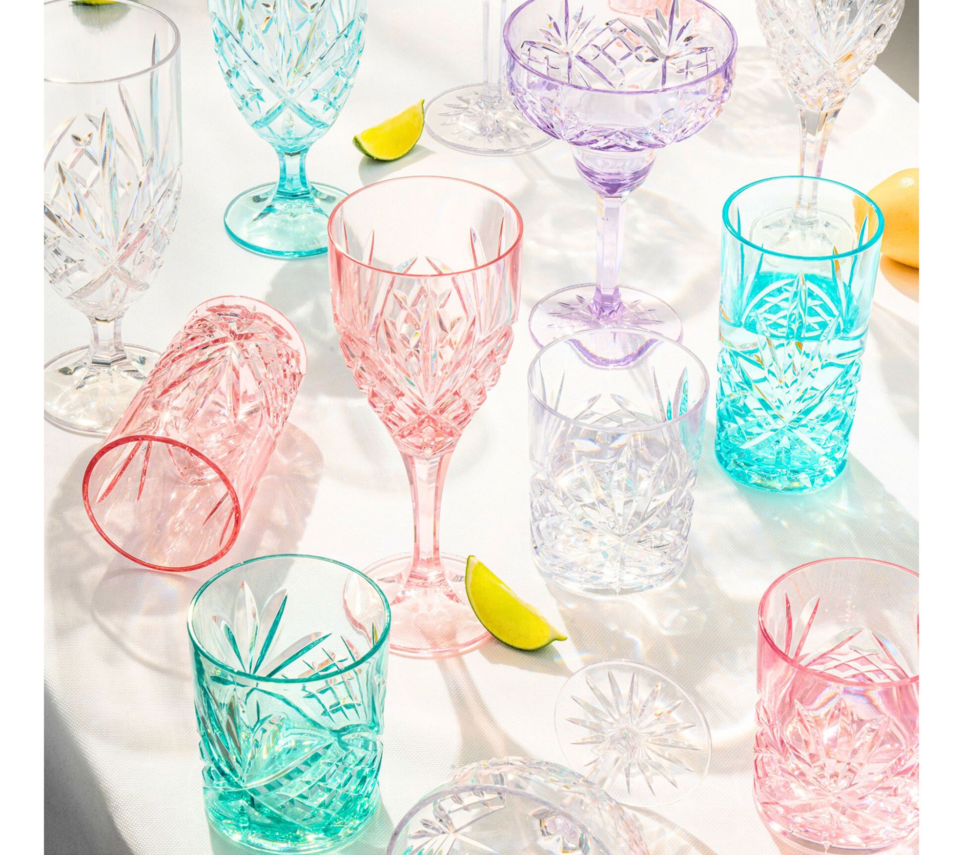 Godinger Dublin Acrylic Water Goblet - QVC.com