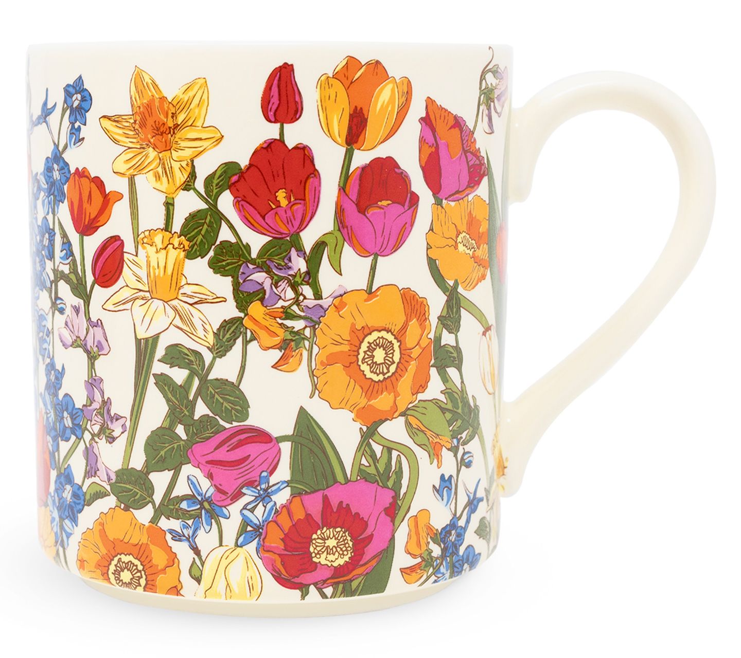 Vera Bradley Ceramic Coffee Mug- Meadow Bouquet - QVC.com