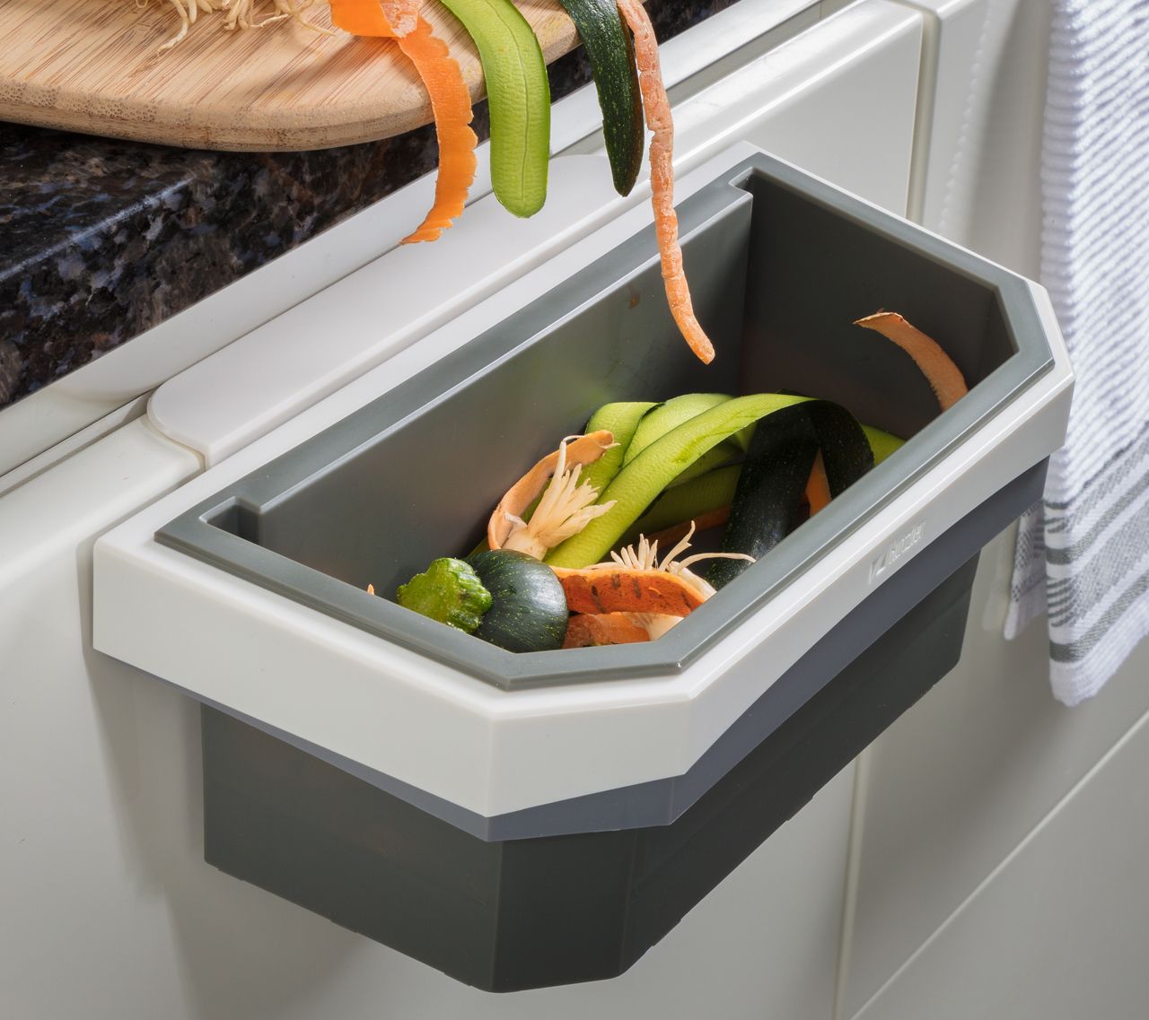 Hutzler Scrap Station Food Collector - QVC.com