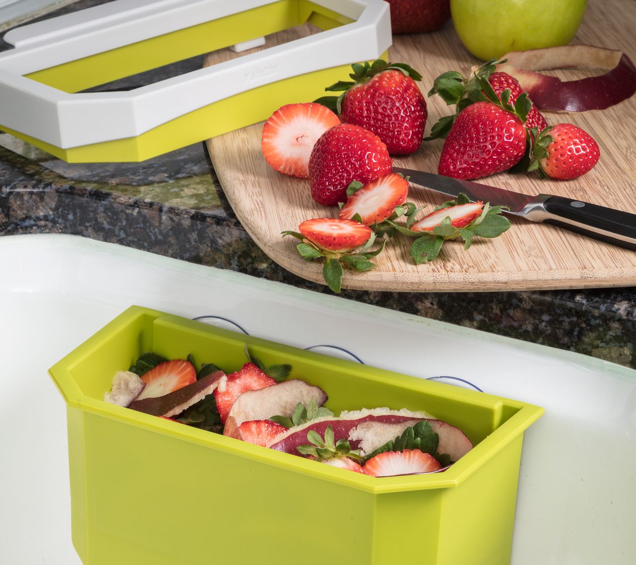 Hutzler Scrap Station Food Collector - QVC.com