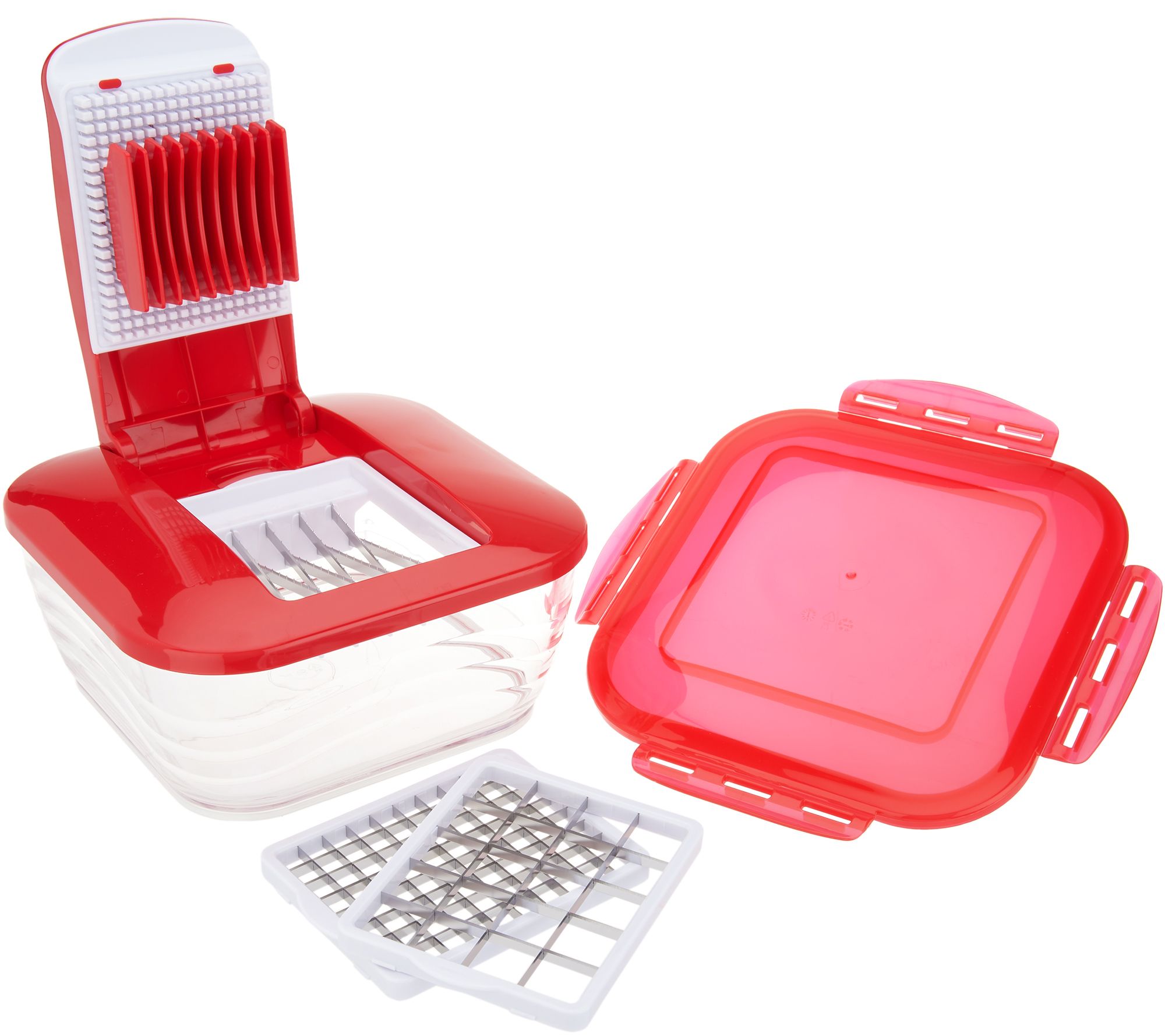 Genius Salad Chopper with 14-Cup Container and 3 Attachments - QVC.com