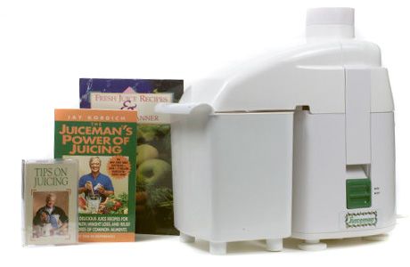 Juiceman Jr. Automatic Juice Extractor with Cookbook - QVC.com