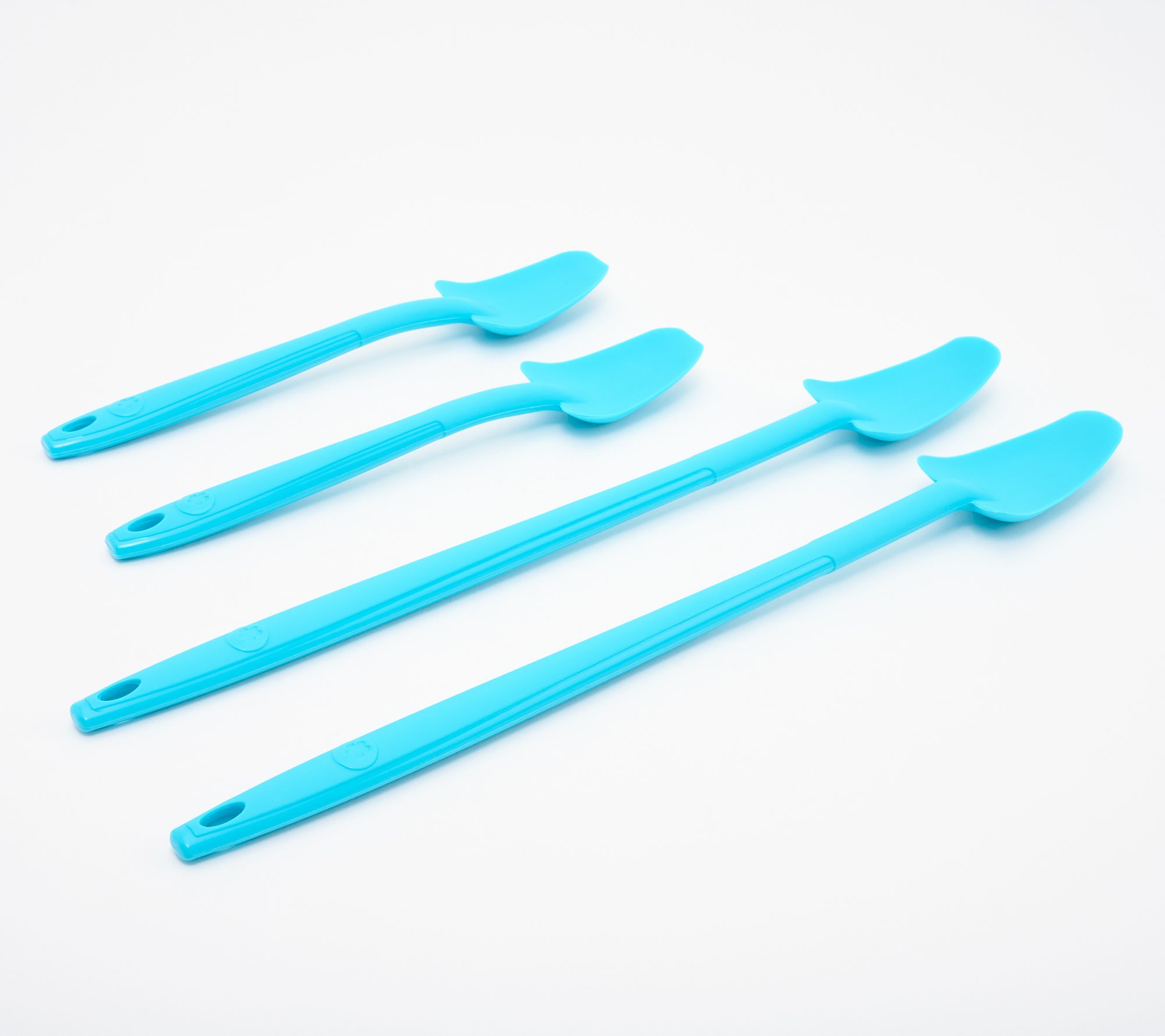 "As Is" KOCHBLUME Set 4 Silicone Last Drop Spoons - QVC.com