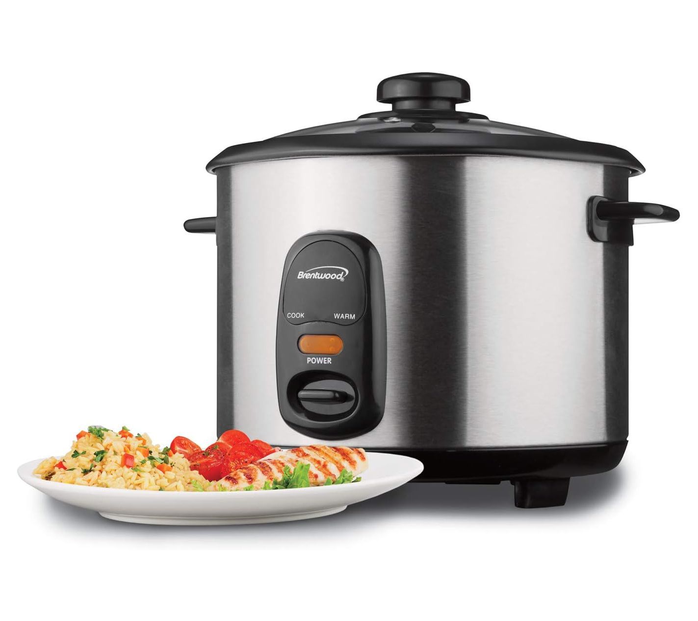 Brentwood 8-Cup Rice Cooker - QVC.com