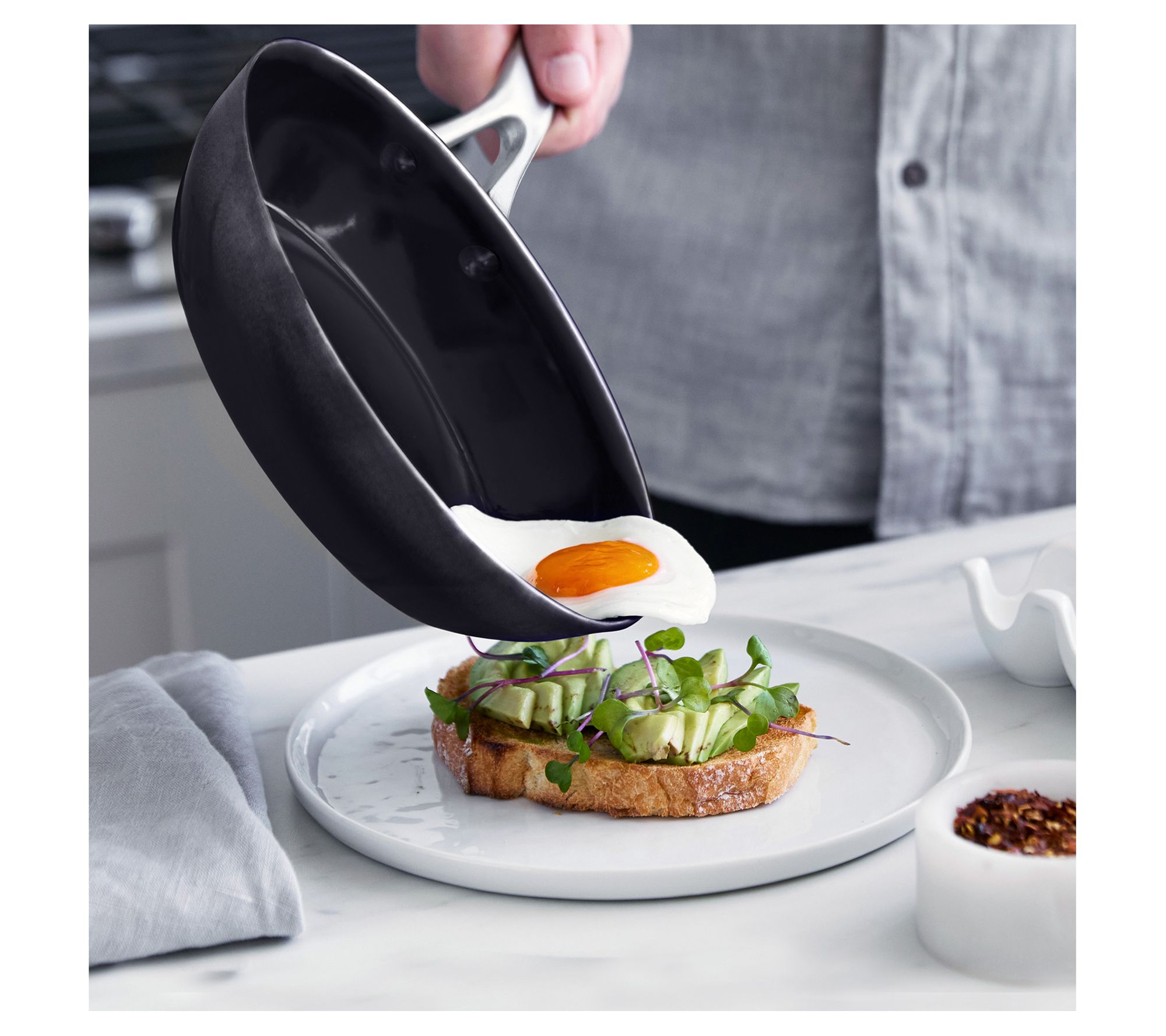 GreenPan Omega 10 inch Fry Pan - QVC.com