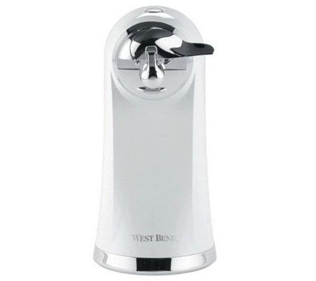 West Bend 77205WB Can Opener/Knife Sharpener -White - QVC.com