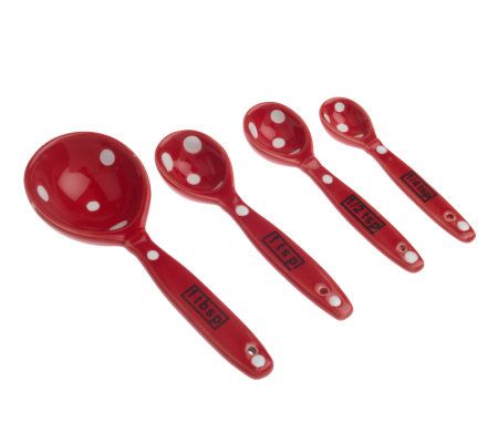 "As Is" Temp-tations Figural Chicken 5-pc Measuring Spoon Set - QVC.com