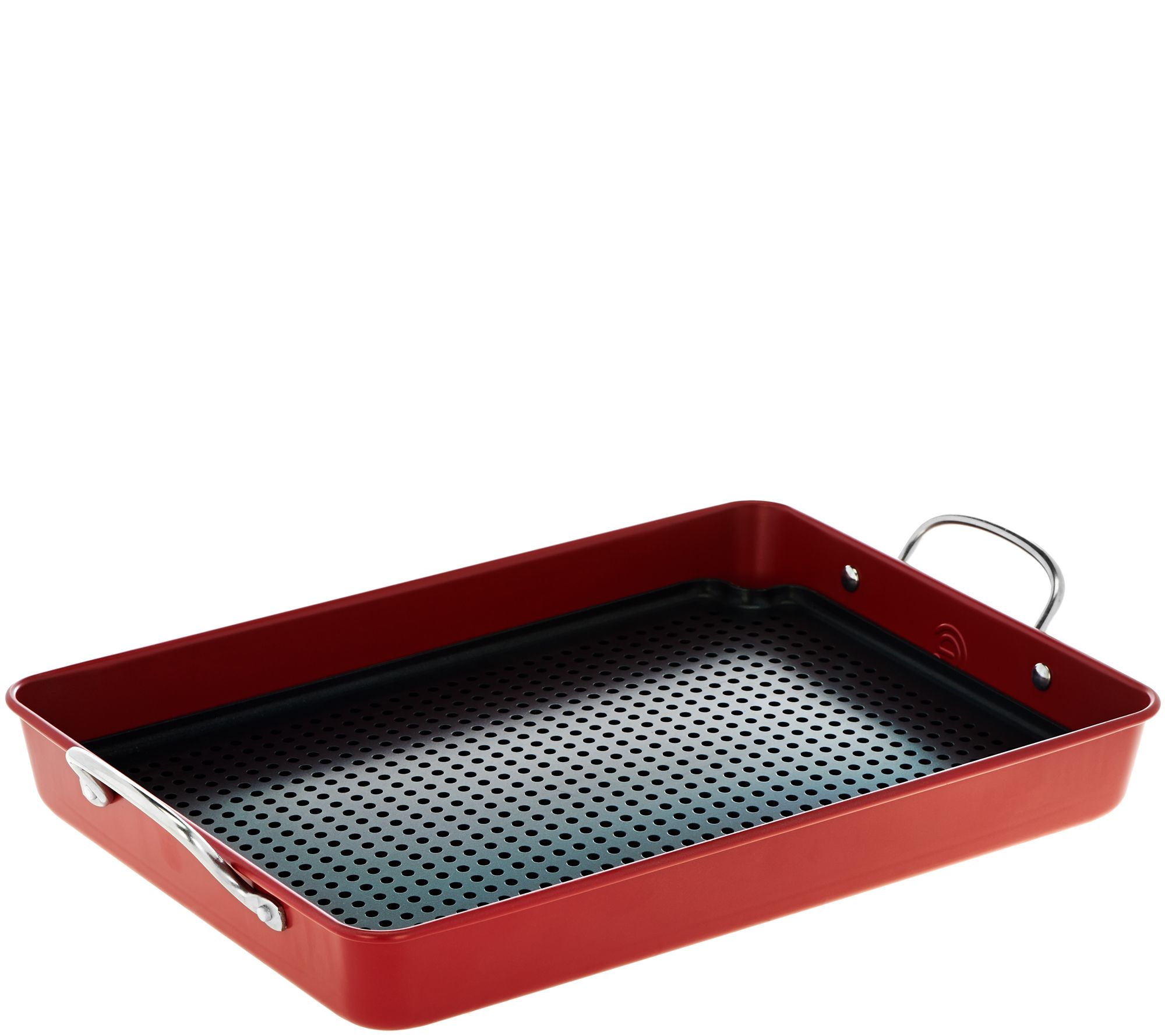 "As Is" Cook's Essentials 3-pc BBQ Grill Pan w/ Removable Nonstick ...