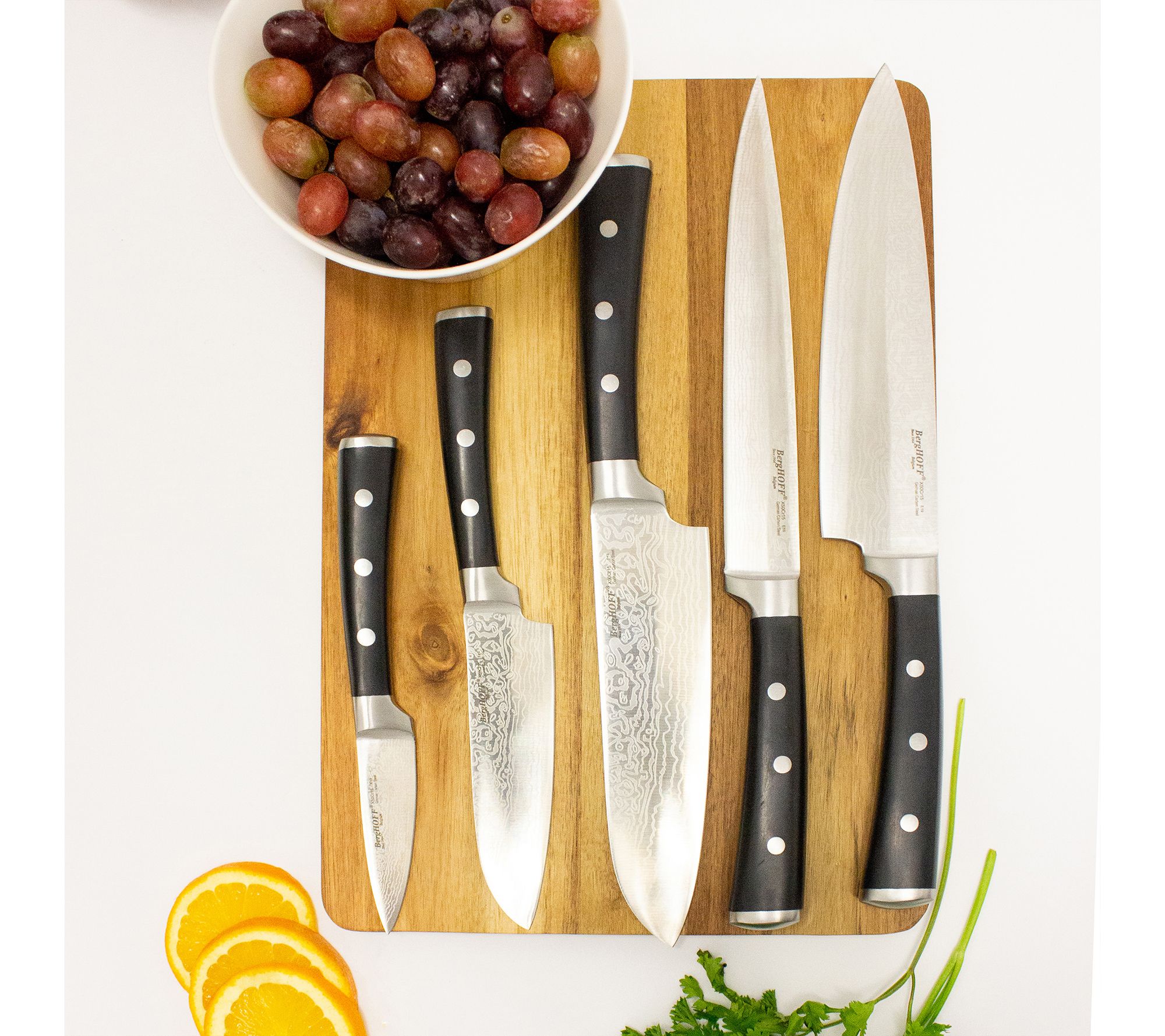 BergHOFF Antigua 7" Santoku Knife - QVC.com