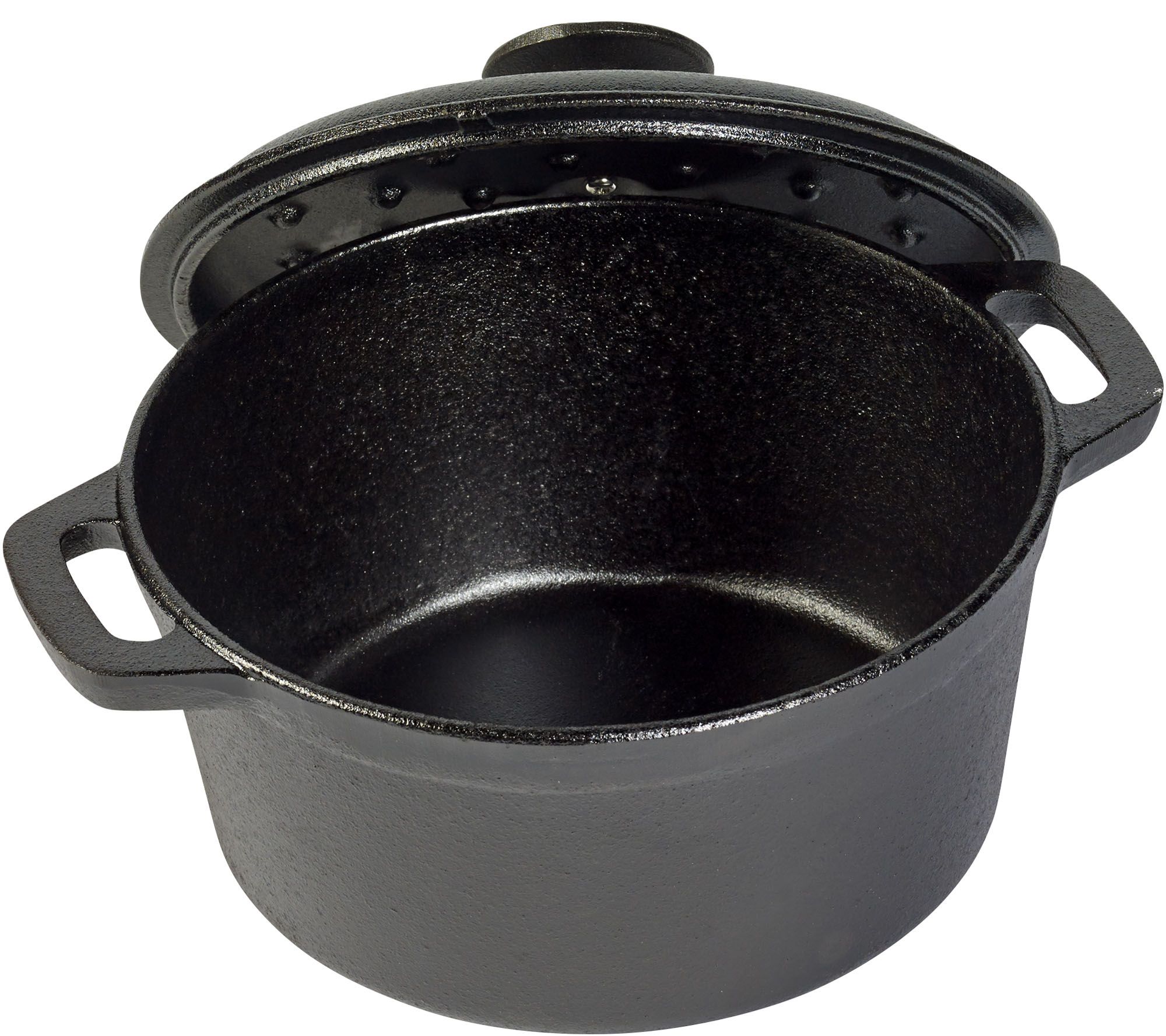 Basic Essentials Cast Iron 2.75-qt Dutch Oven with Lid - QVC.com