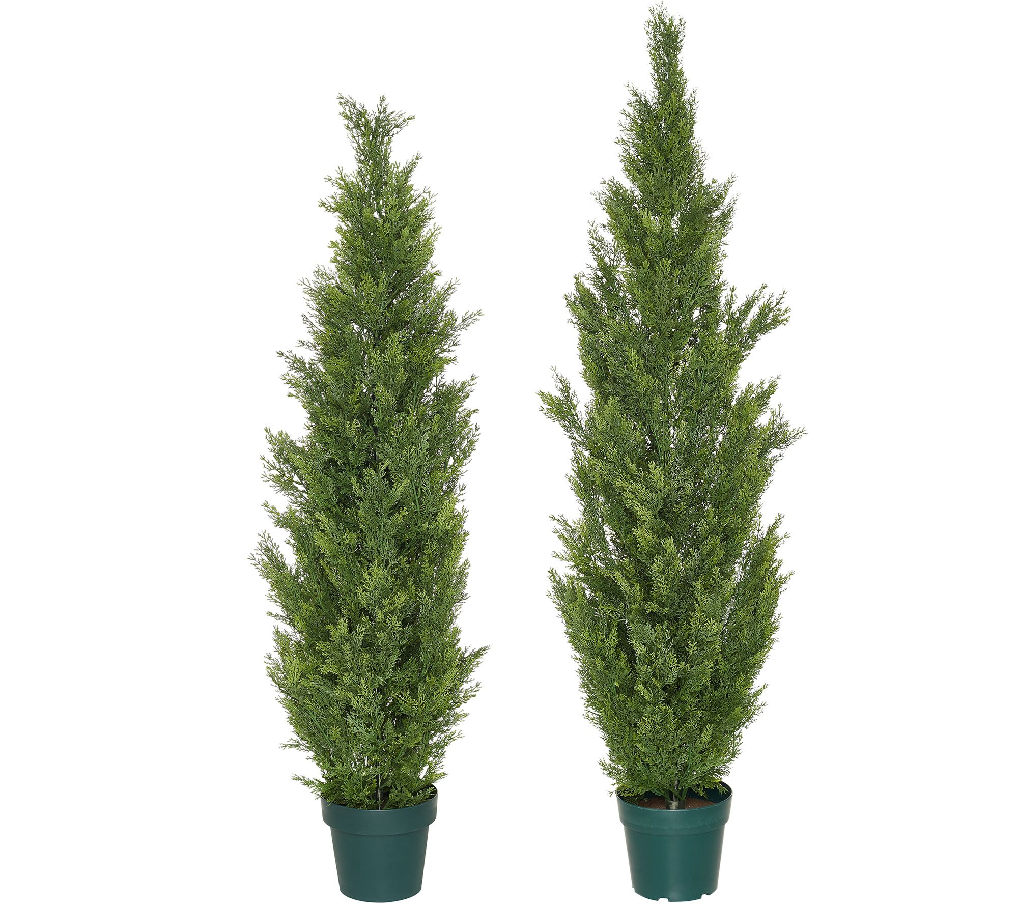 National Tree Faux Cedar Tree with Growers Pot - QVC.com
